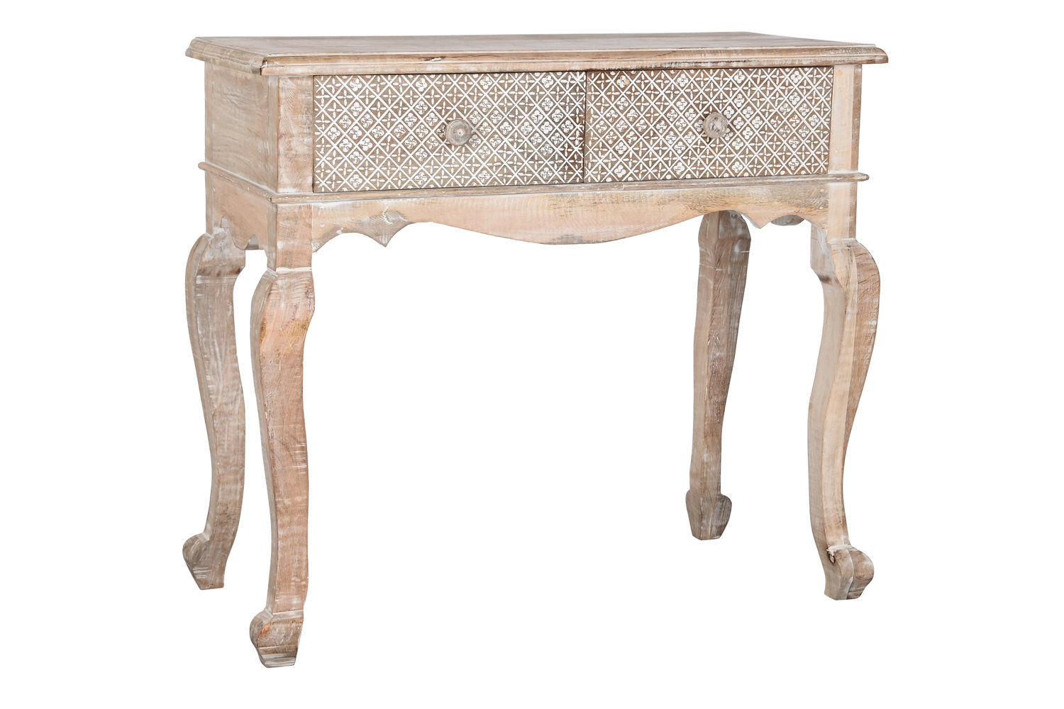 Console Mango 91x42x81 Naturel | Leroy Merlin