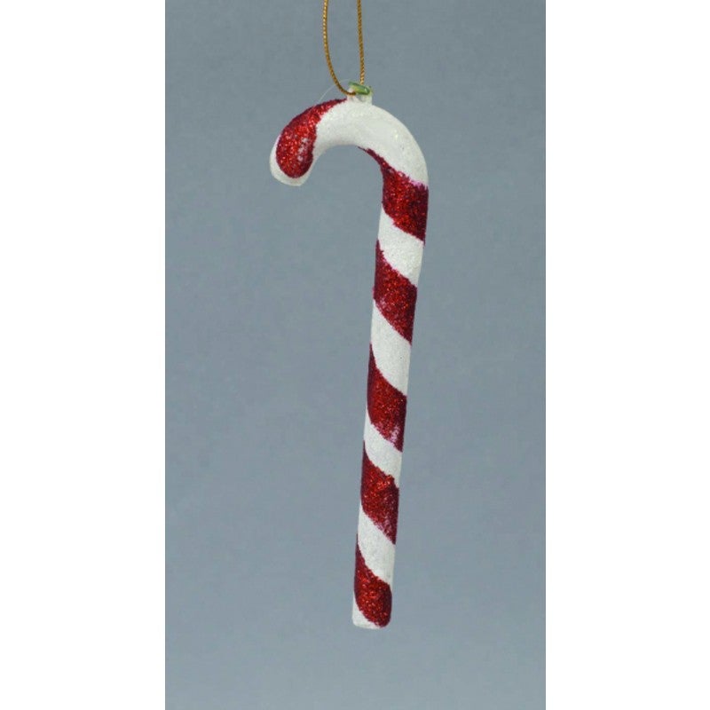 Cintre bâton de Noël rouge blanc avec décoration de sapin | Leroy Merlin