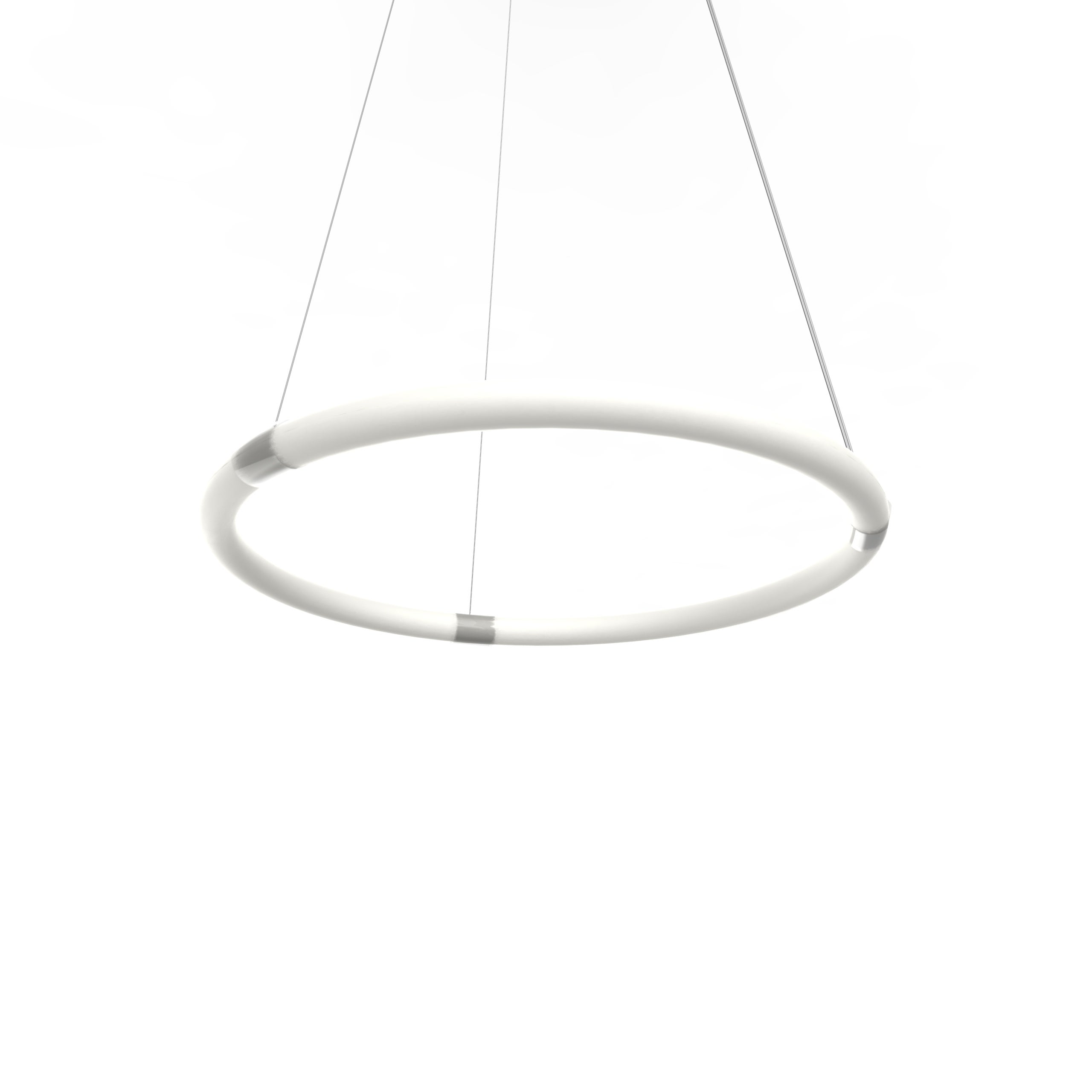 LUMICOM | SAURON Suspension, LED STRIP, max 28W, métal, silicone blanc ...