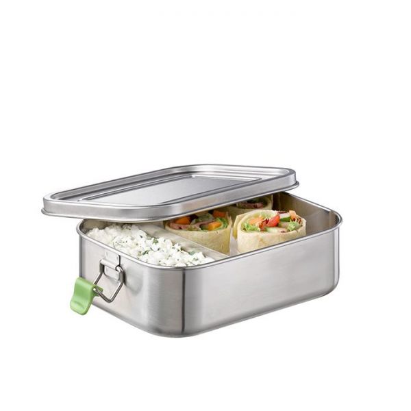 Boîte à Repas Gamelle en inox 3 tailles - 1,4 Litre | Leroy Merlin
