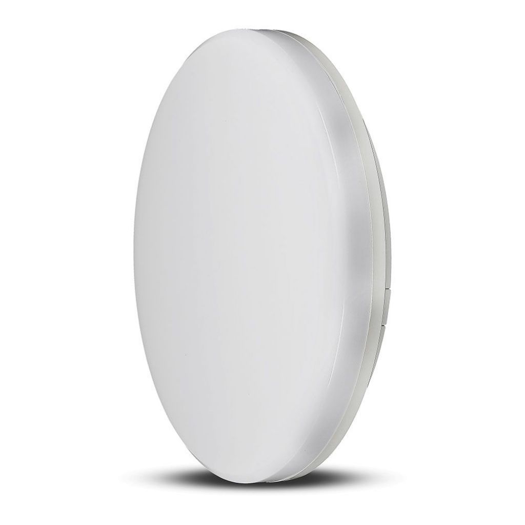 PLAFONIERA LED Rotonda 25W 100LM/W Freddo 6400K IP44 Diametro 300 mm ...