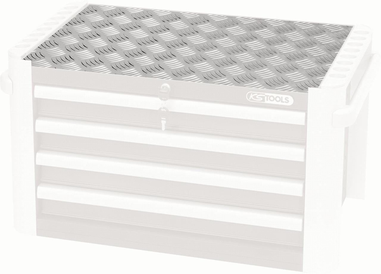 KS TOOLS Tôle Aluminium striée ULTIMATEplus, 625x335x1, 6mm | Leroy Merlin