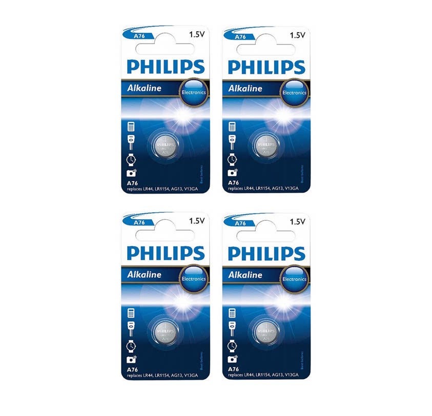 Philips LR44 -A76 Blister de 4 | Leroy Merlin