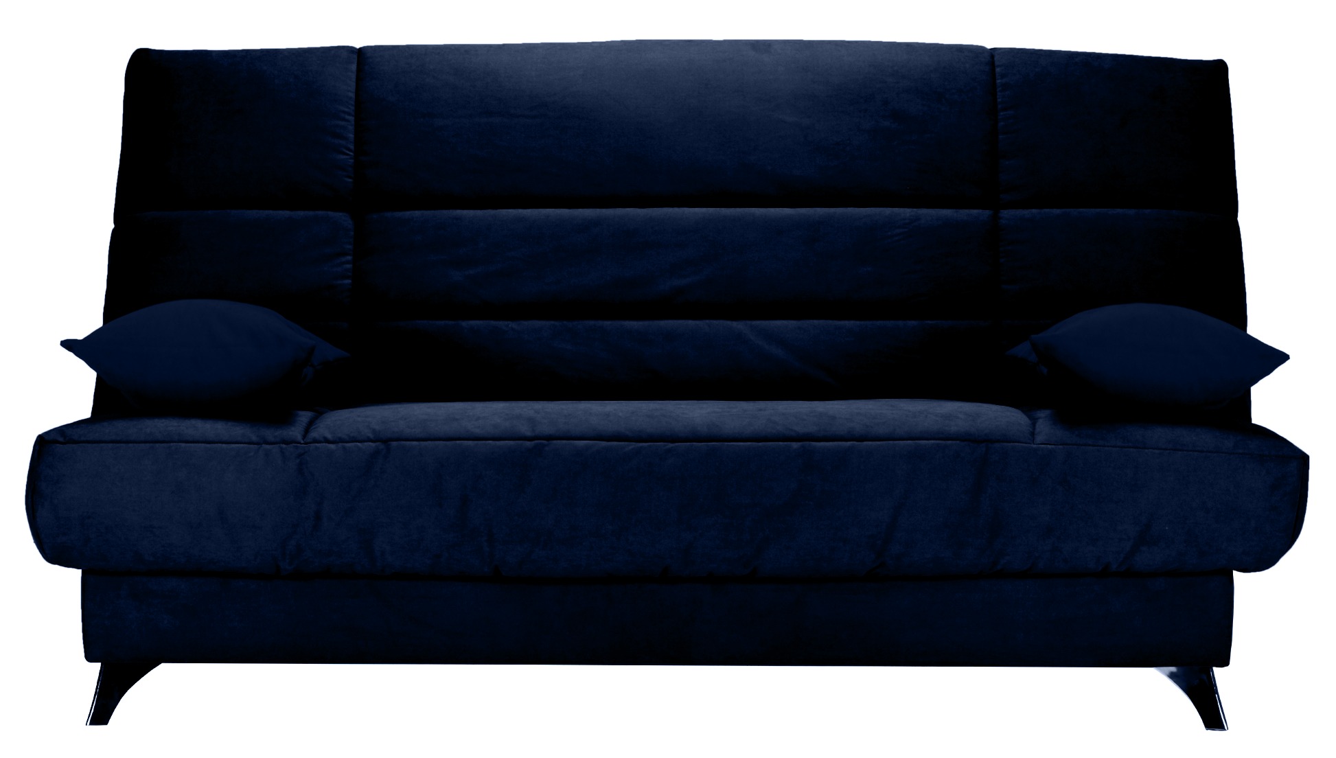 Banquette Clic-clac tissu 130x190 matelas Bultex 14cm avec rangement ...