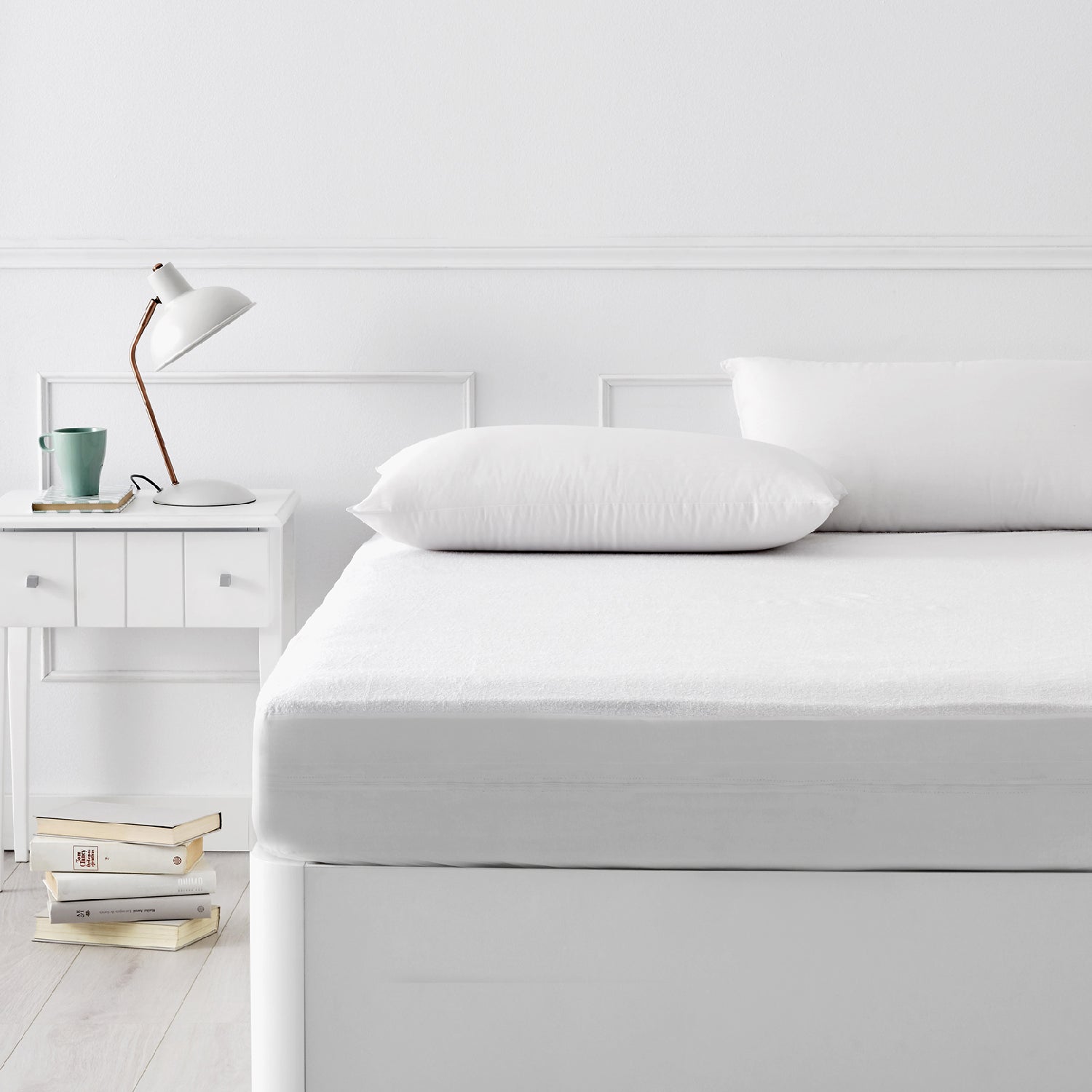 Protector de colchón antiácaros transpirable 90x200cm Pikolin Home ...