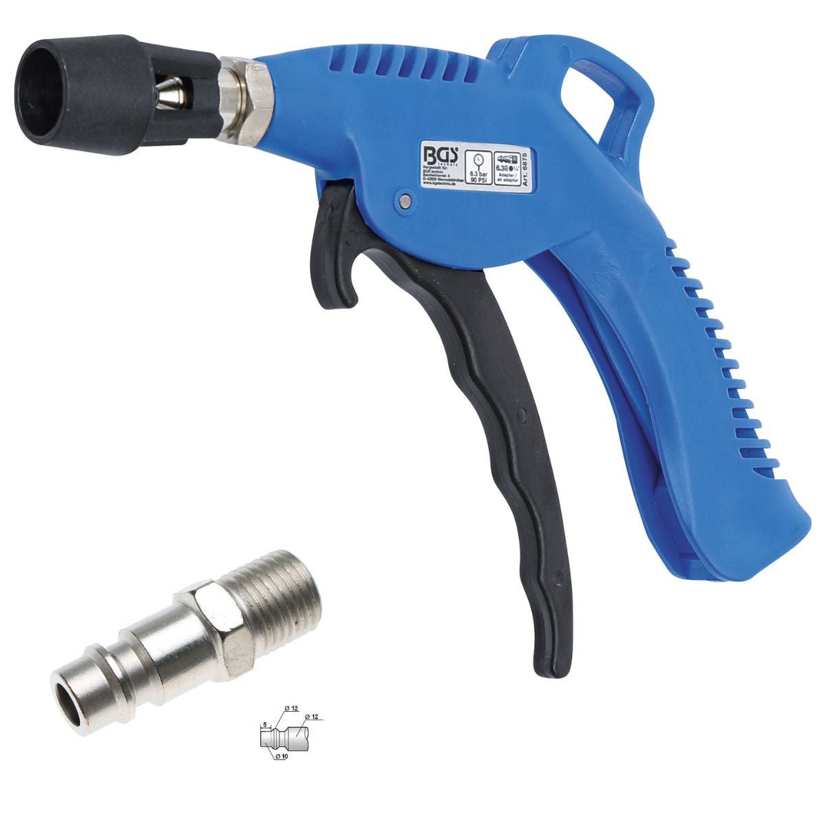 SOUFFLETTE AIR COMPRIME BGS TECHNIC AVEC BUSE VENTURI | Leroy Merlin
