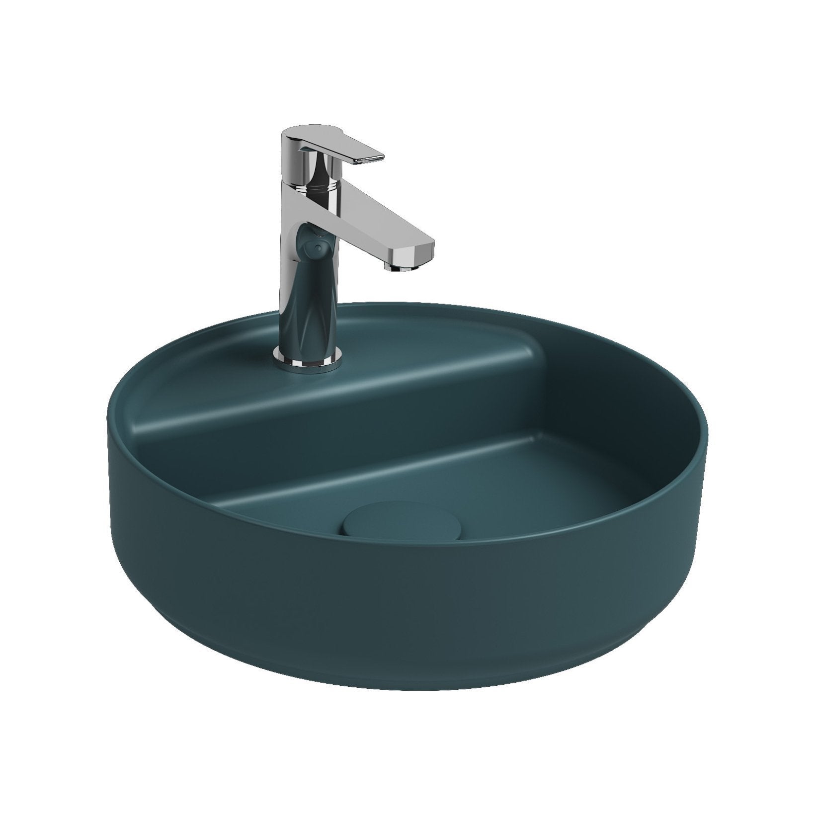 Lavabo à poser Isvea Salle de bain Vert Pétrole | Leroy Merlin