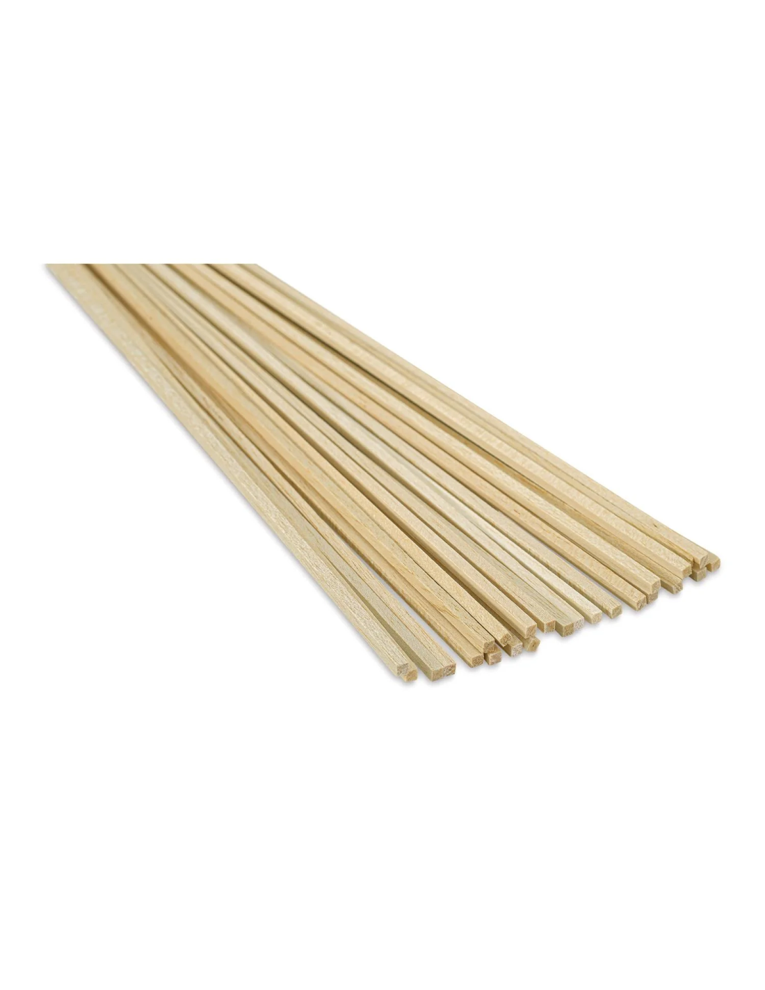 25 Palillos Madera De Balsa Lumberind Ecuador 5X5X1000 Mm | Leroy Merlin