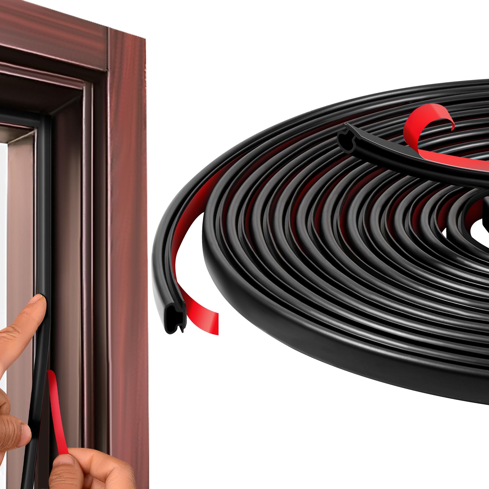 Joint Porte Entree,Type D boudin de Porte Isolant Froid,Joint de Porte ...