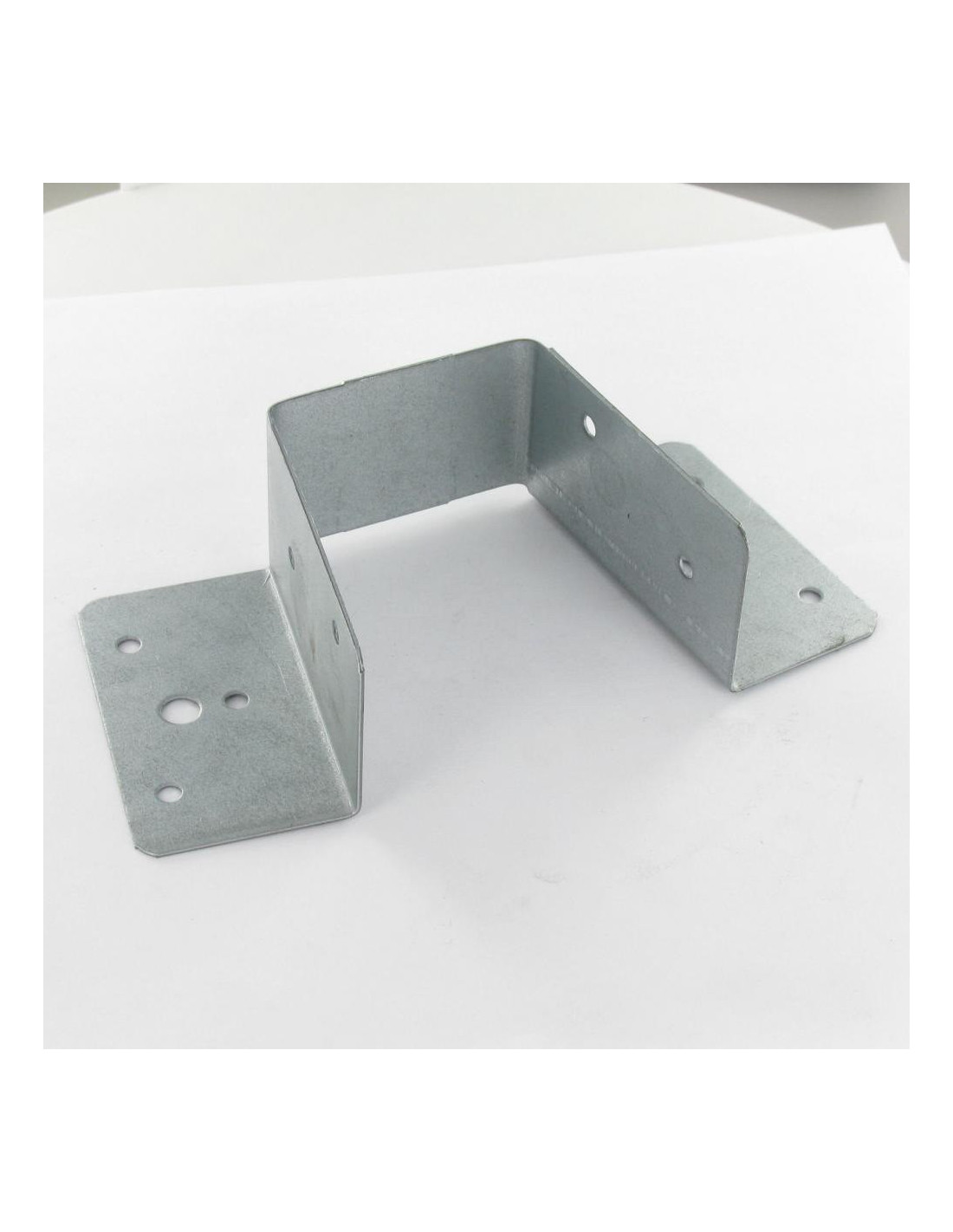 Sabot Forme U SUPPORT POUTRE 38 Acier zingué blanc SENZ-20 pièces ...