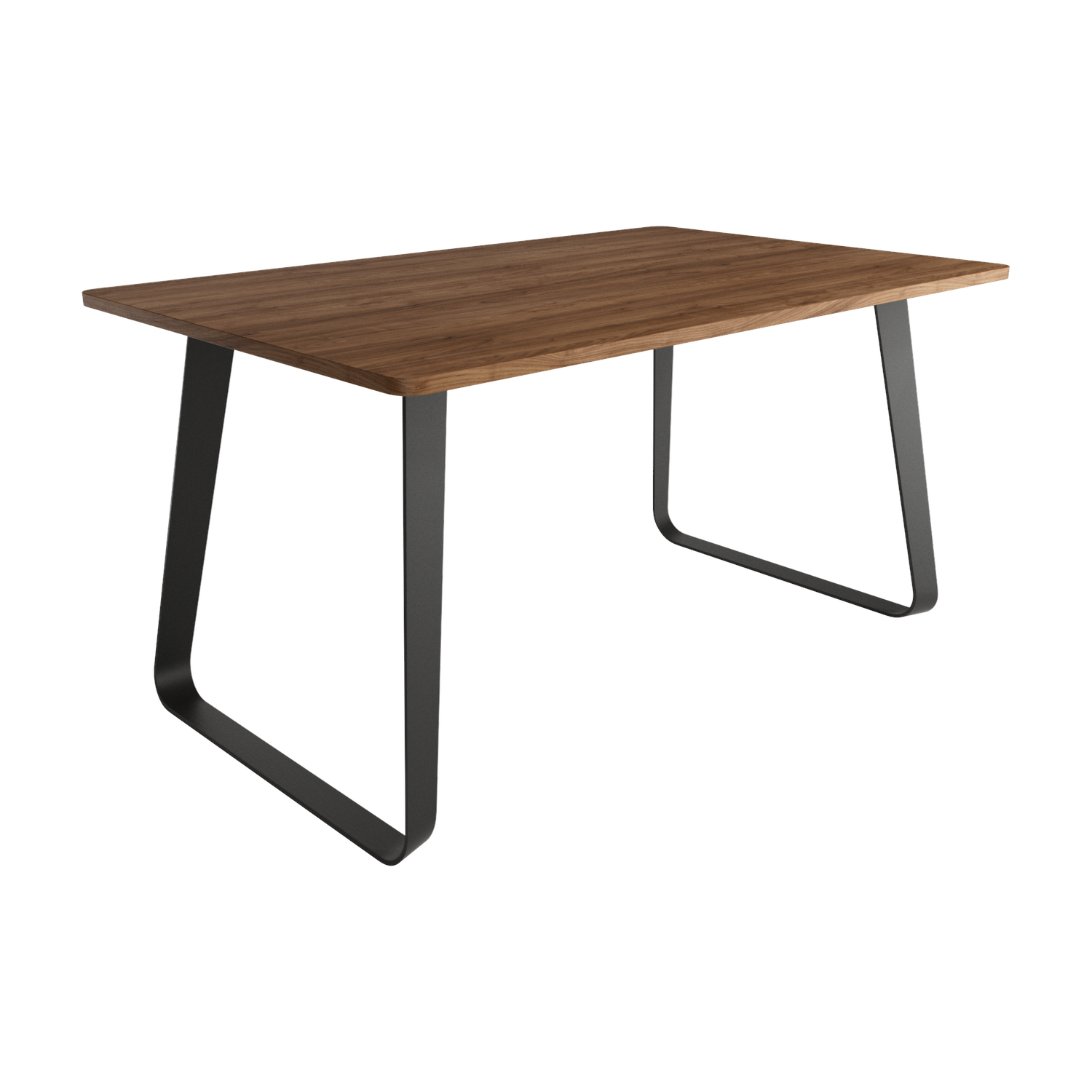 MESA RECTANGULAR MODERNA MODELO COMO - NEGRO - 180x90cm | Leroy Merlin