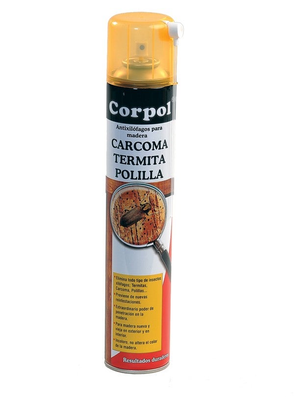 Spray CORPOL 500ml tratamiento para madera anti carcoma, polilla ...