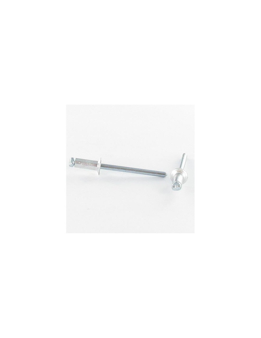 Rivet aveugle Aluminium Tige acier 4X8 Epaisseur de serrage 2 à 4 Tête ...