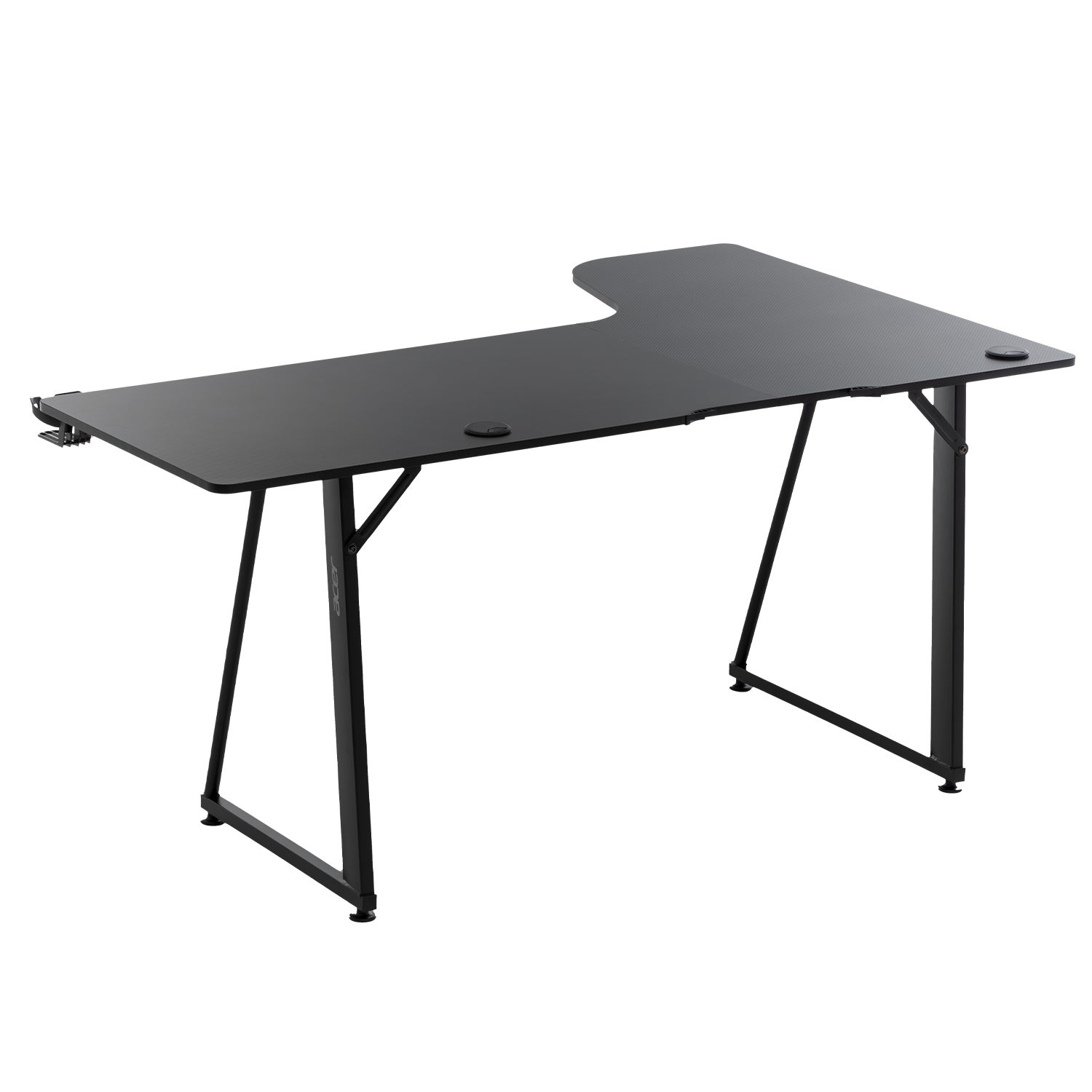 Acer Gaming - Bureau gaming Acer Dark grand modèle - texture en fibre ...