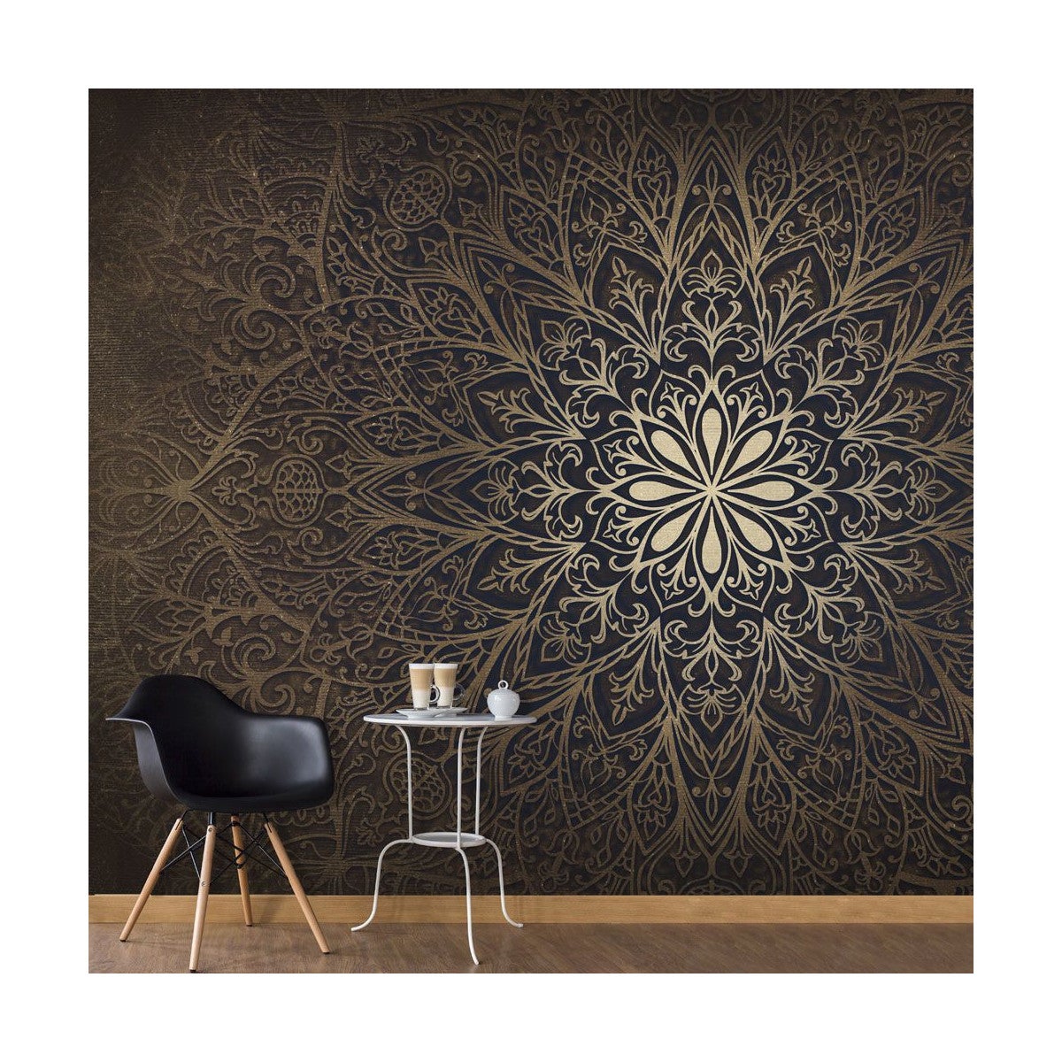 Papier peint - Mandala [350x245] | Leroy Merlin