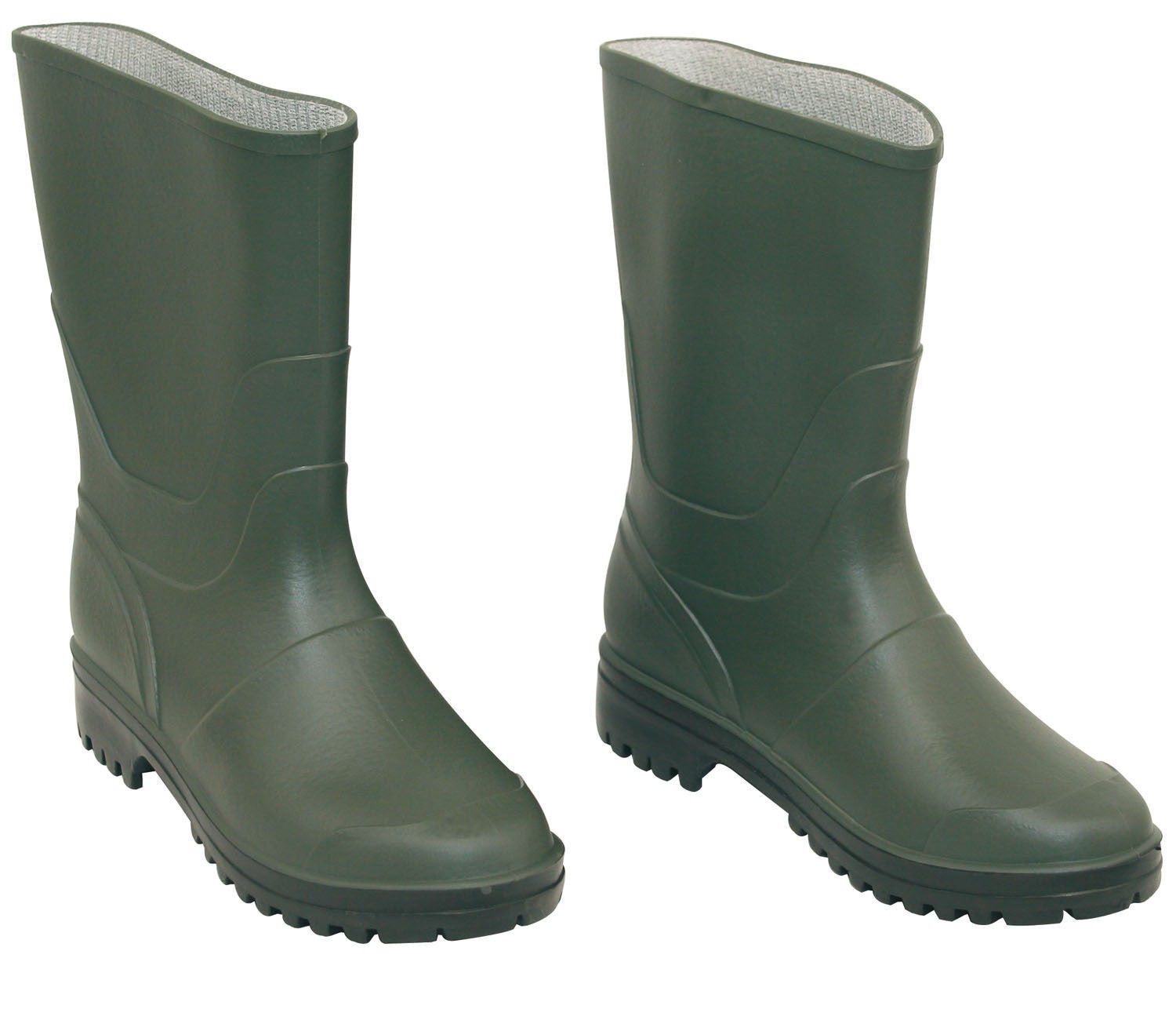 Botines de PVC verde con suela de carrarmato - TALLA 45 | Leroy Merlin