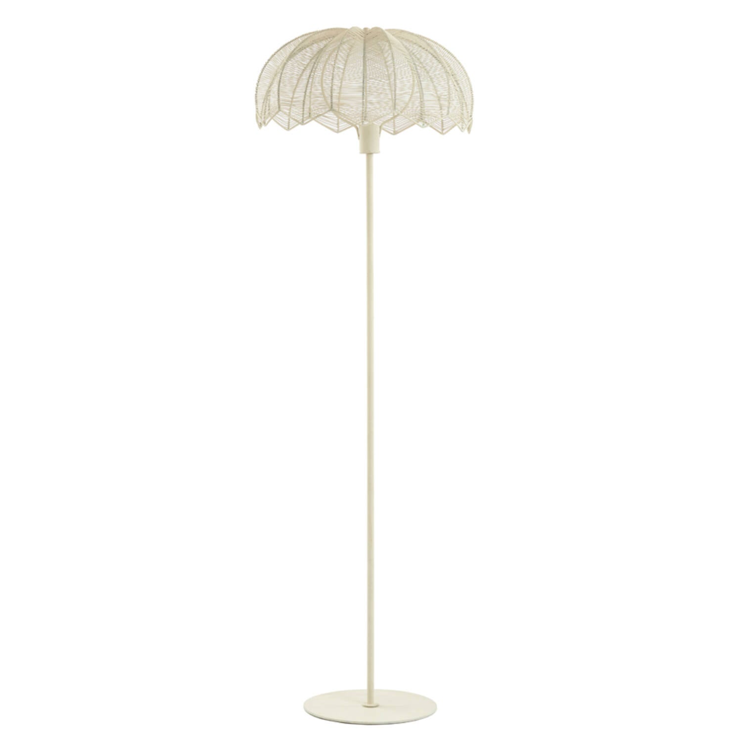 Light & Living - lampadaire - Espelo - beige - métal - lampe d'ambiance ...