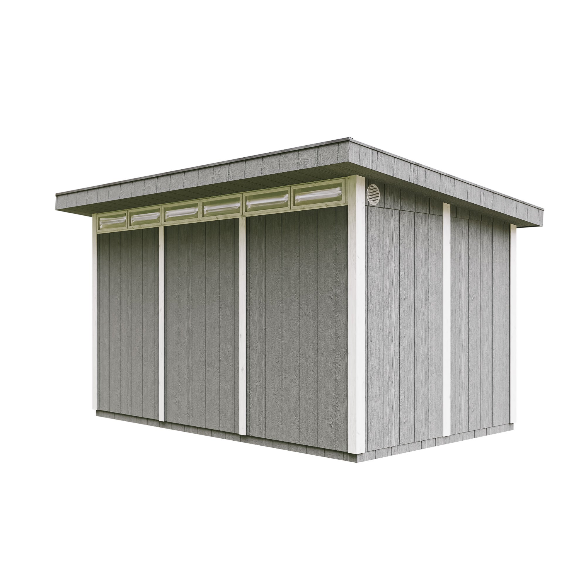 Caseta para jardín paneles a base de madera LP SmartSide 8,7 m² con ...