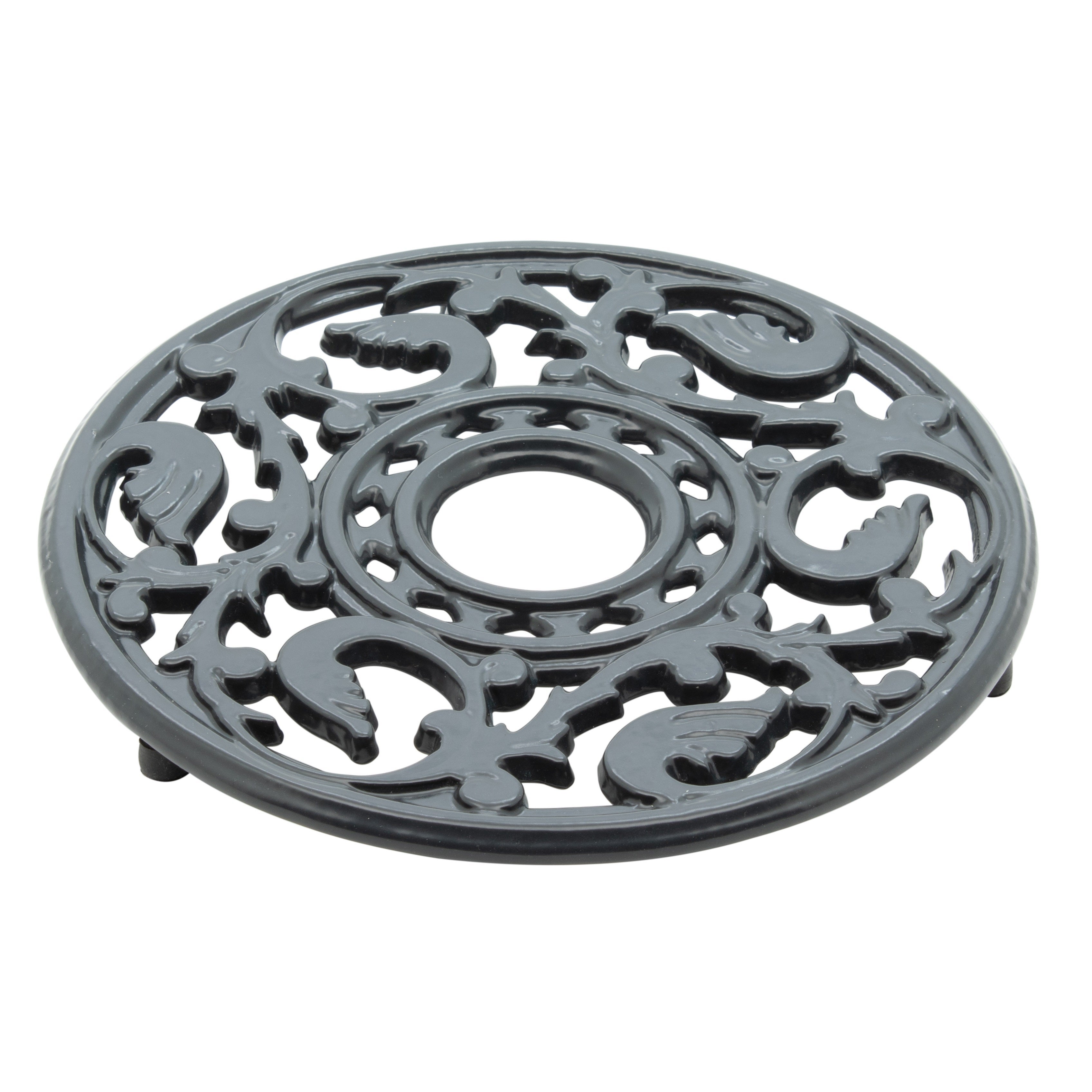 Dessous De Plat Rond En Fonte Cm 20 | Leroy Merlin