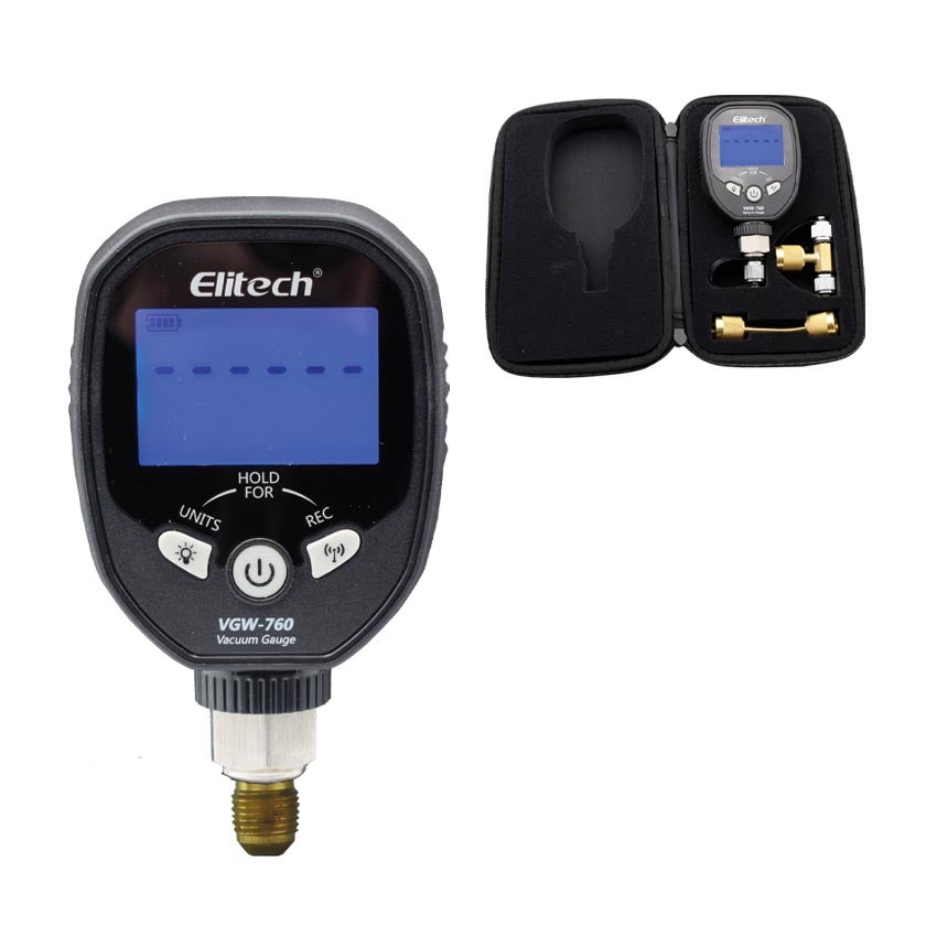 Vacuómetro digital VGW760 para la medición precisa del vacío - Idrhaus ...