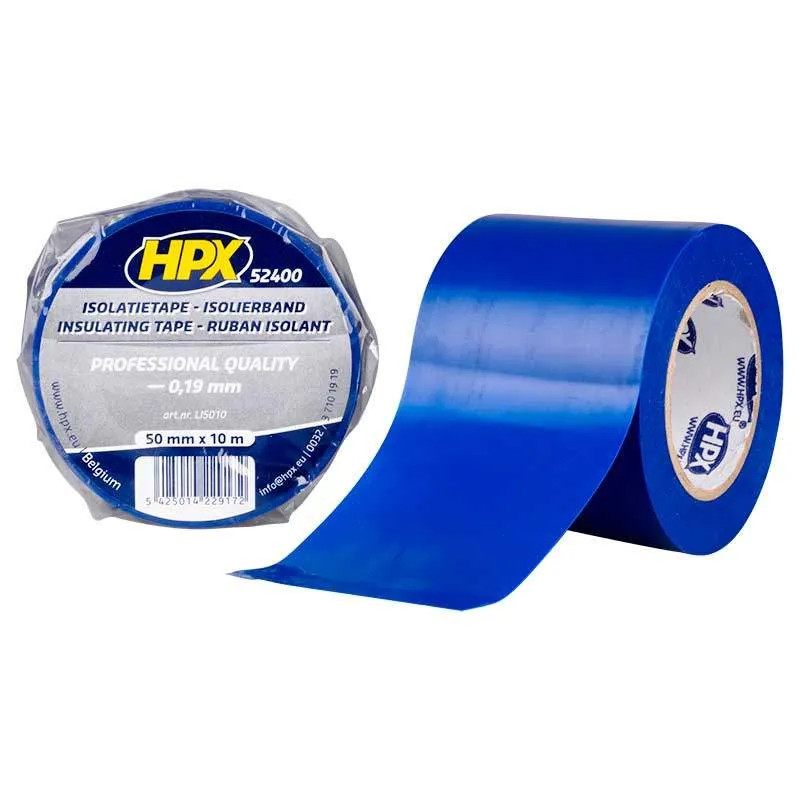 Ruban isolant PVC TAPE 52400, bleu, 50 mm x 10m | Leroy Merlin