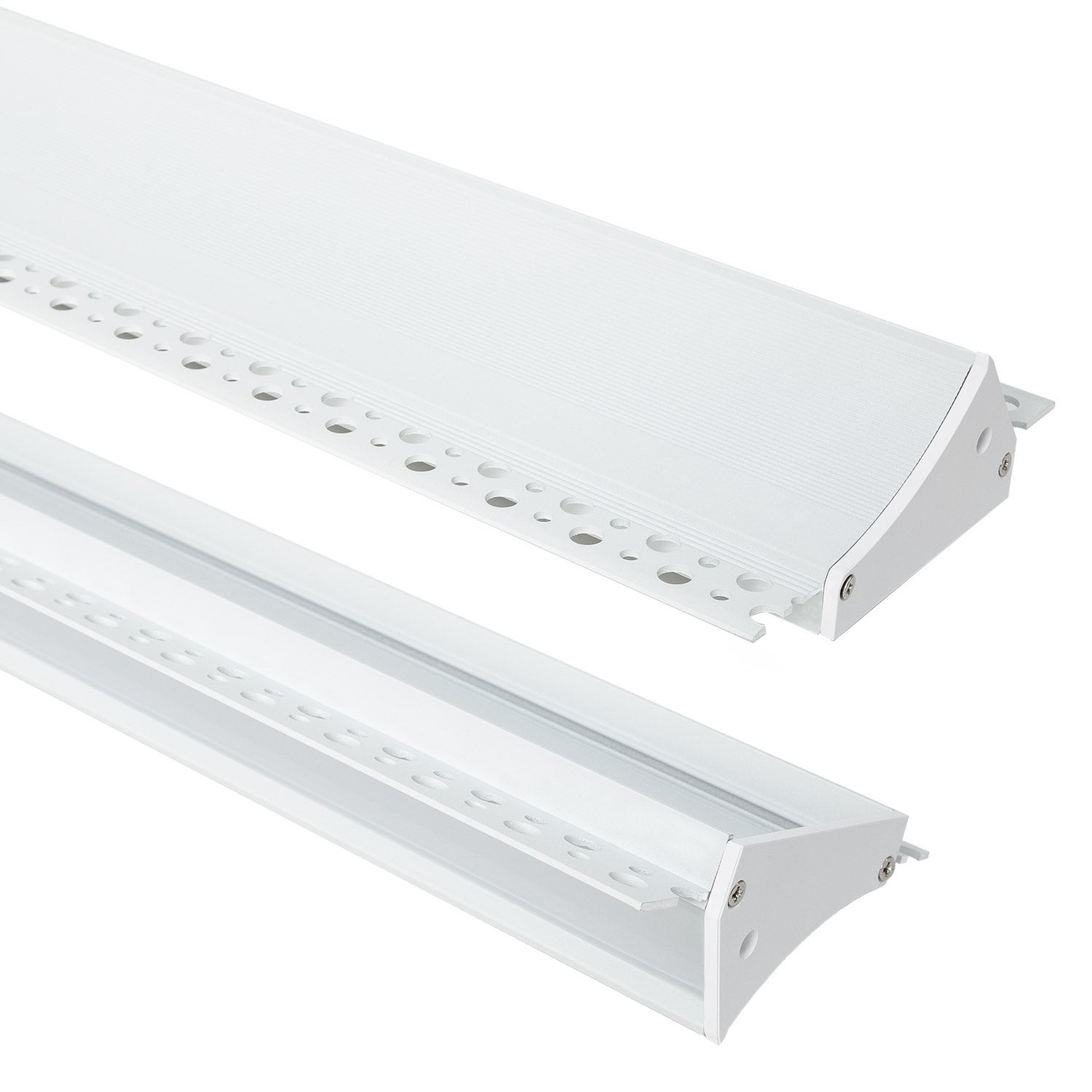 Profilé Aluminium Encastré dans Plâtre/Placo pour Rubans LED jusqu'à 20 ...