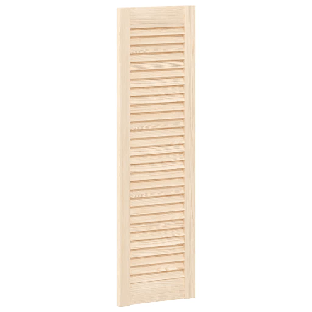 Maison Exclusive - Porte d'armoire à persiennes 99x29,5 cm bois de pin ...