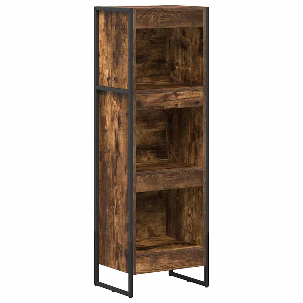 Librería | Estantería para libros Roble Humo 40 x 30 x 121 cm | Leroy ...