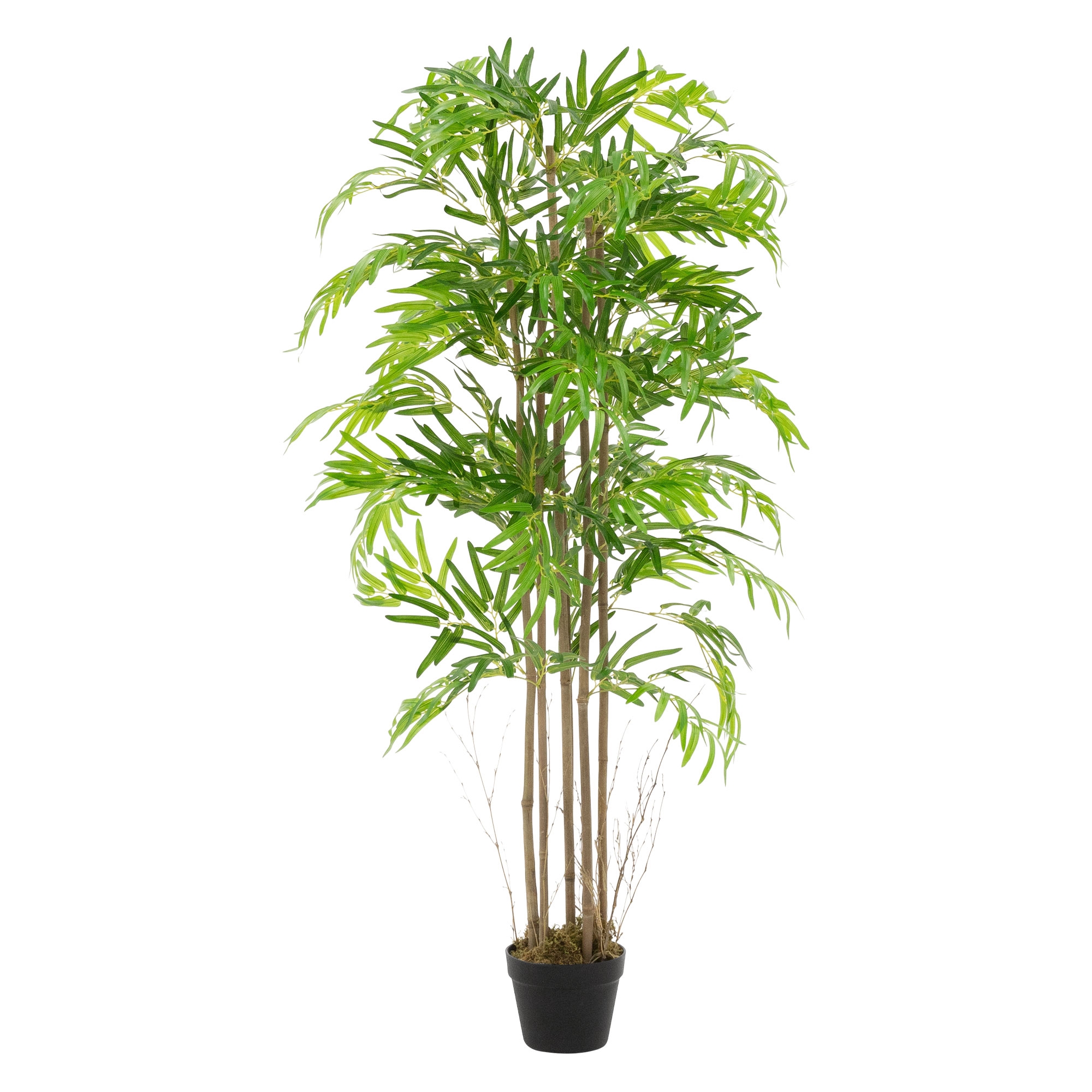 Sztuczny bambus Sztuczna roslina Sztuczne drzewo w doniczce 150 cm ...