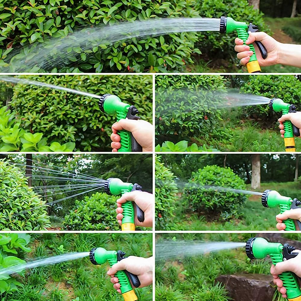 Kit de tuyau d'irrigation extensible résistant à la torsion avec ...