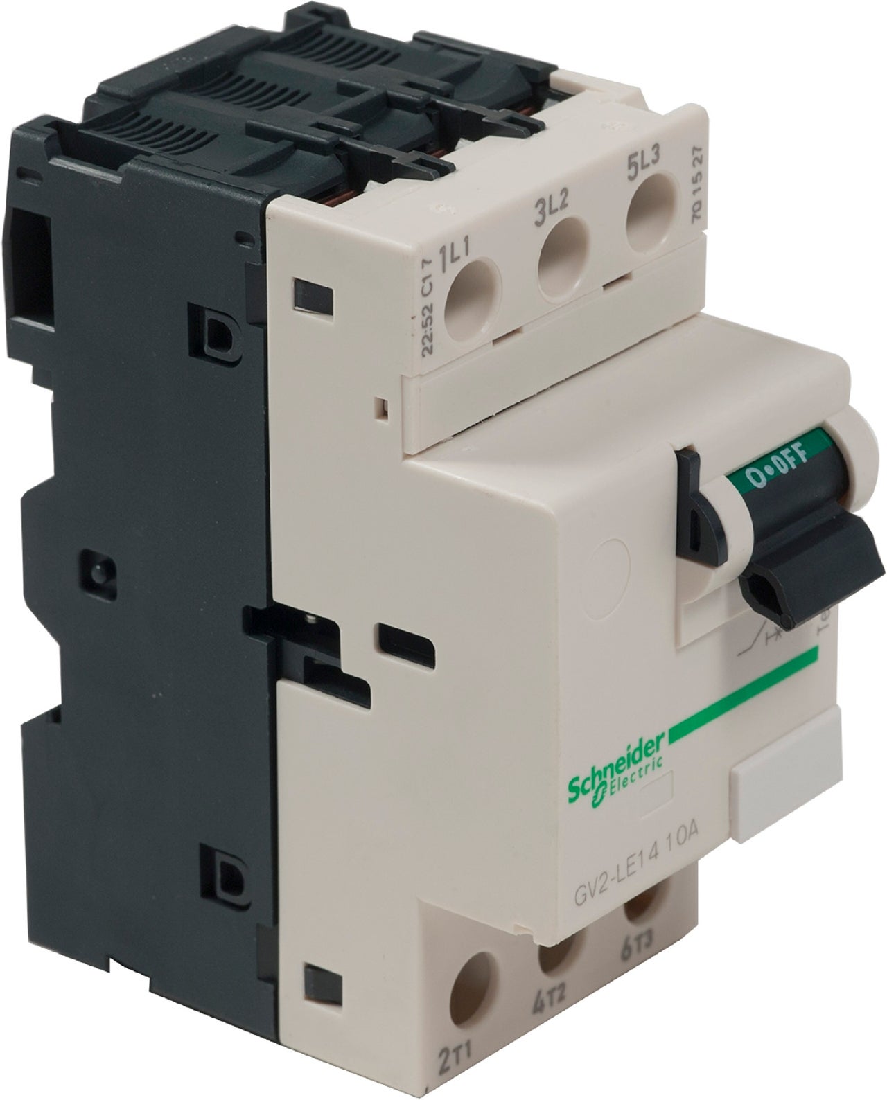 Disjoncteur moteur - tesys gv2le - 10a - schneider electric gv2le14 ...