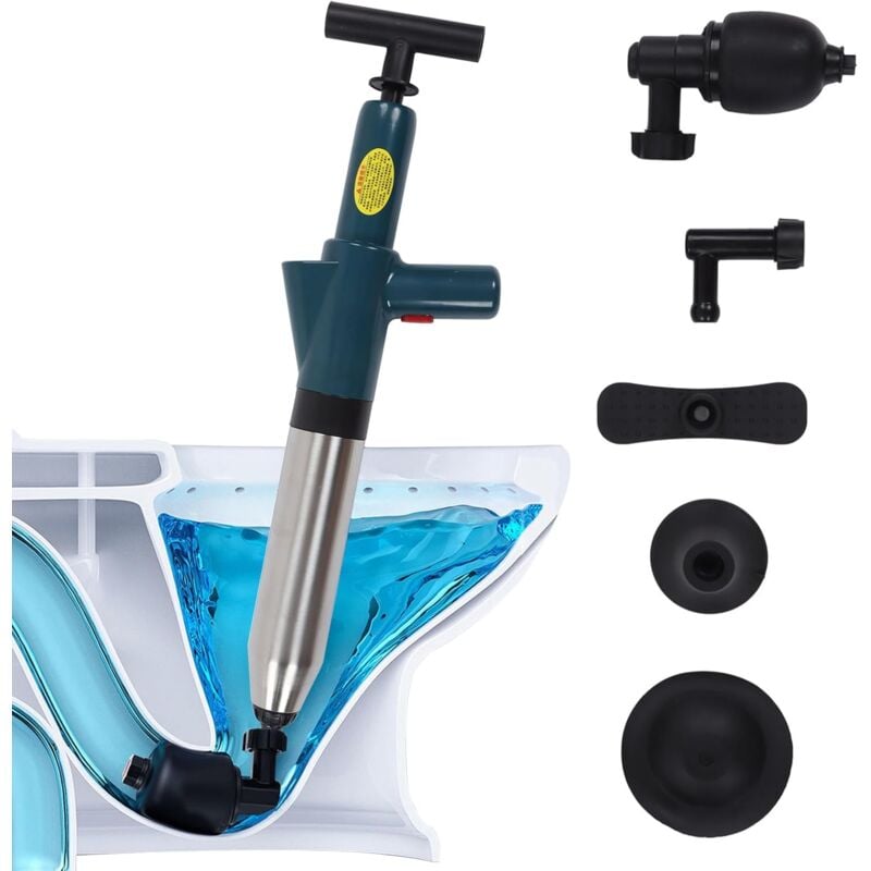 Déboucheur WC Piston de Toilette Déboucheur Evier Déboucheur WC Haute ...