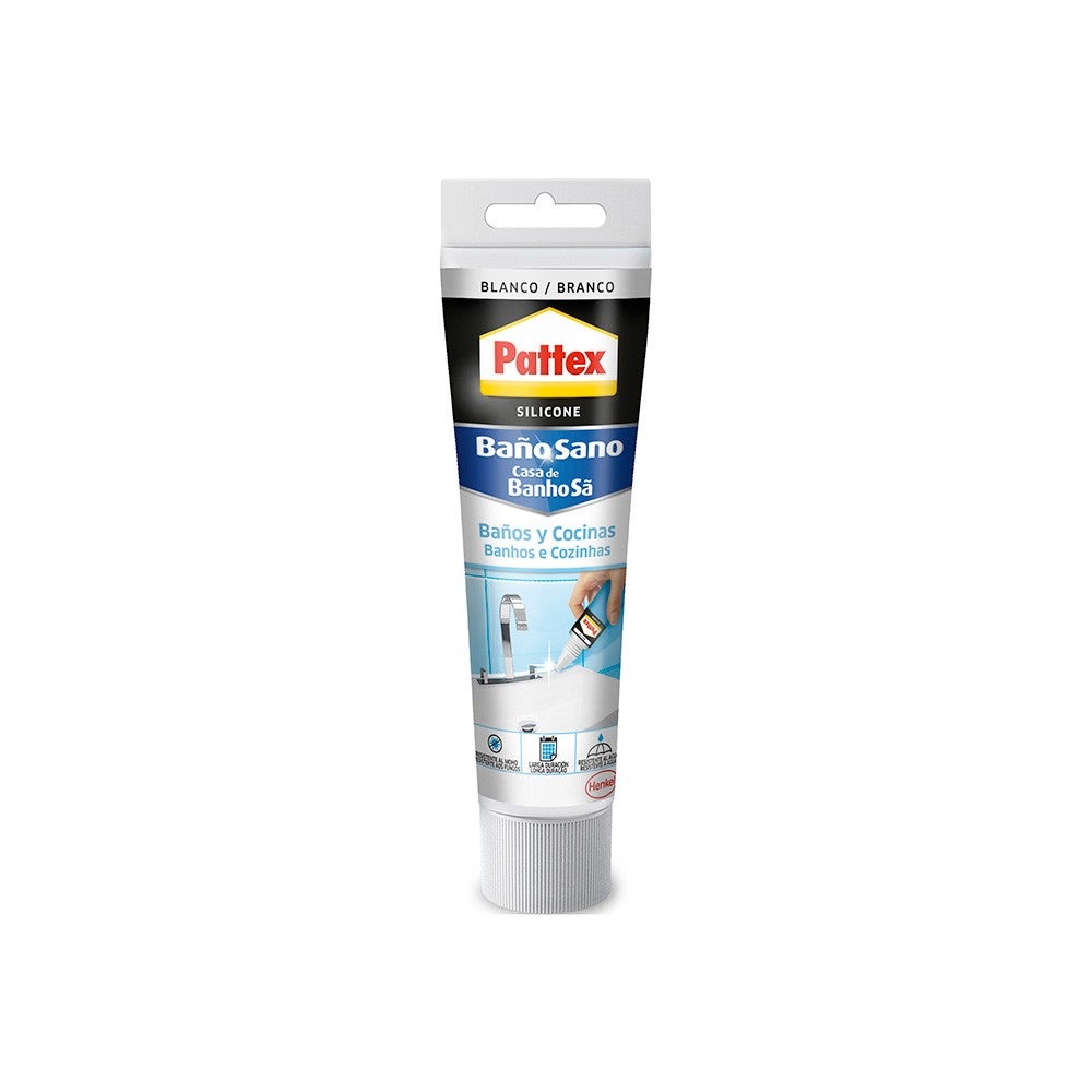 Silicona Baños Y Cocinas Blanco Pattex 50 Ml | Leroy Merlin