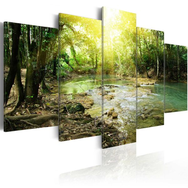 Tableau Forest river 200x100 cm | Leroy Merlin