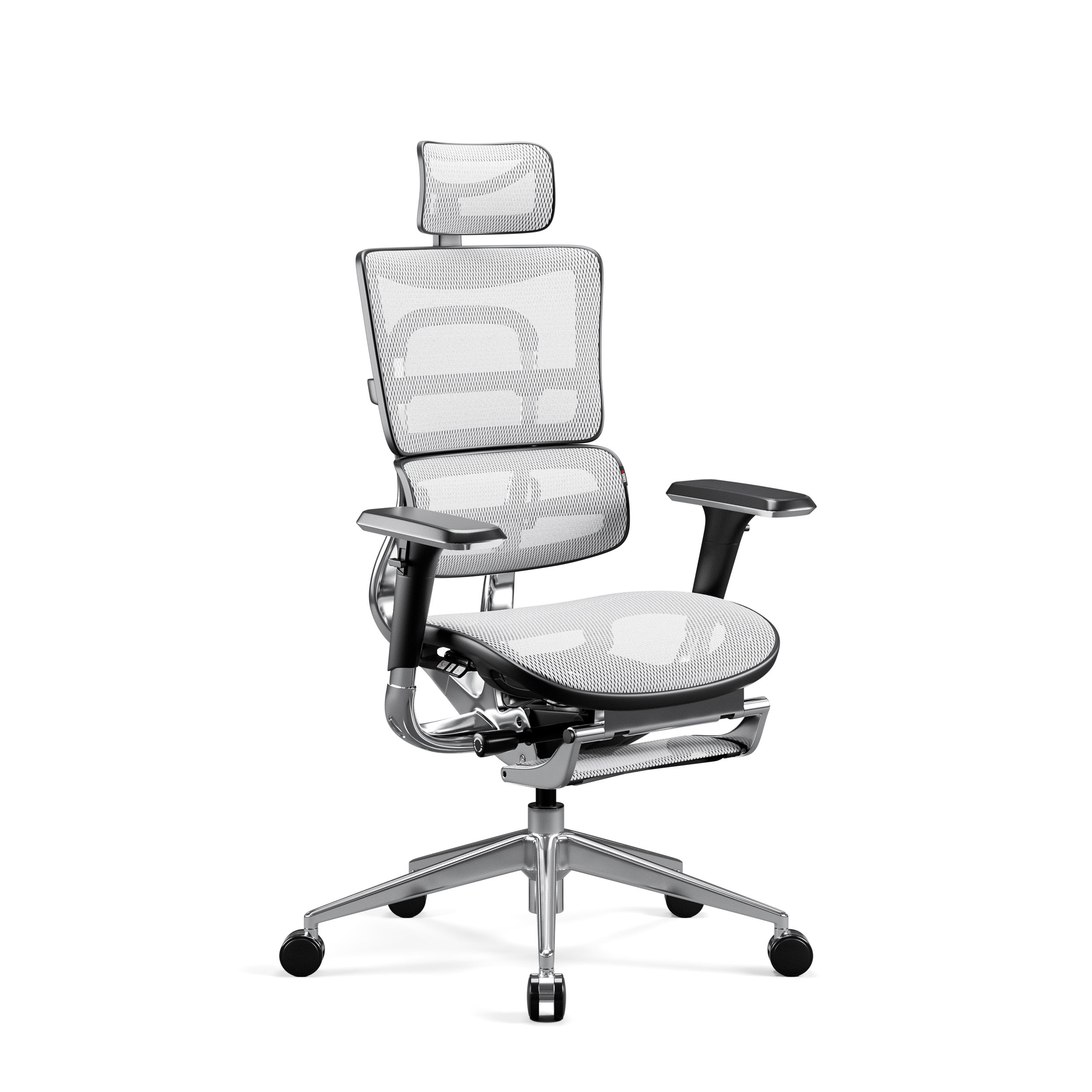 Sedia da Ufficio Ergonomica Diablo V-MASTER: Nero e Bianco | Leroy Merlin