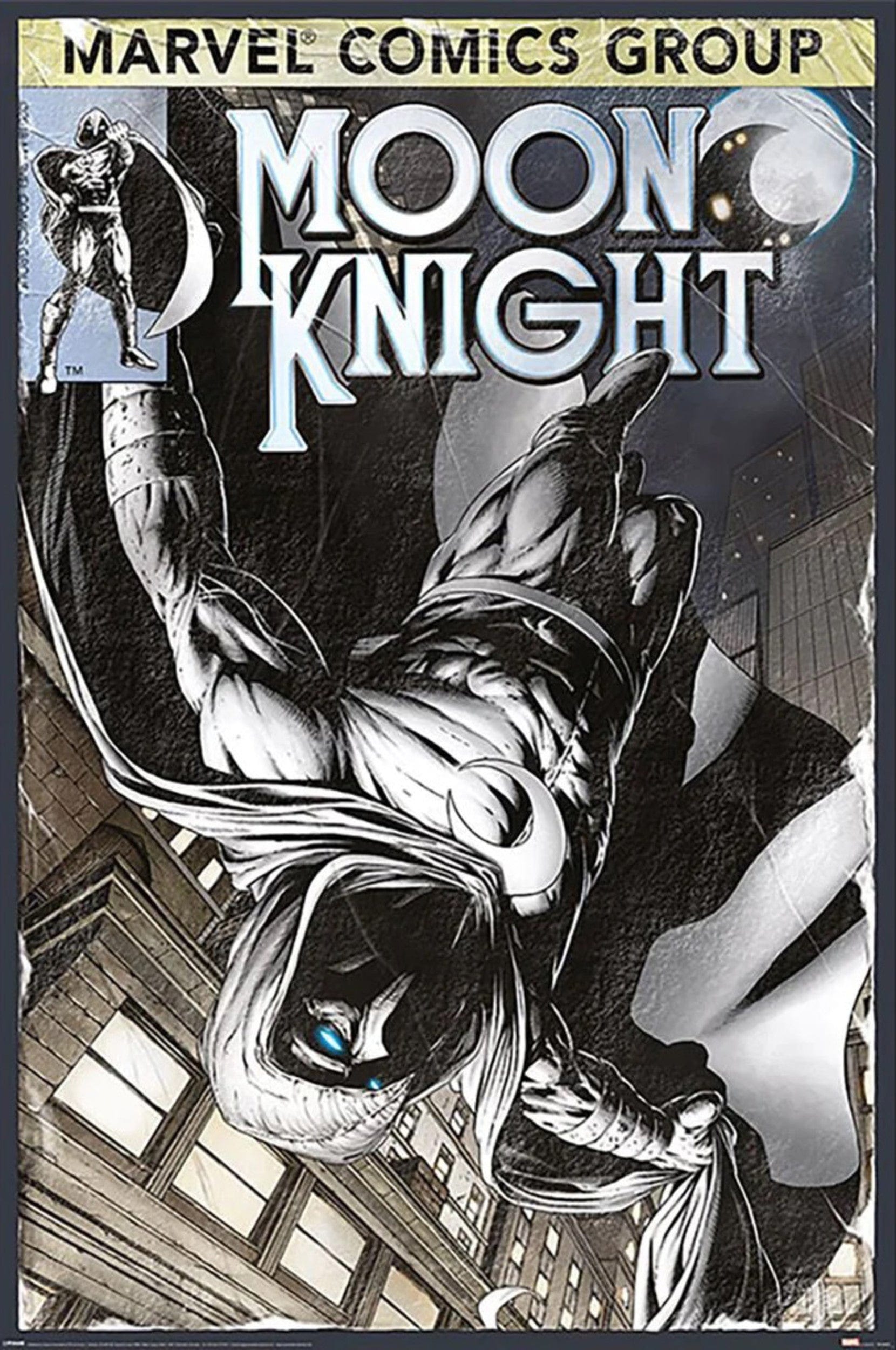 Poster Moon Knight - Comic Book Cover 61x91.5cm | Leroy Merlin