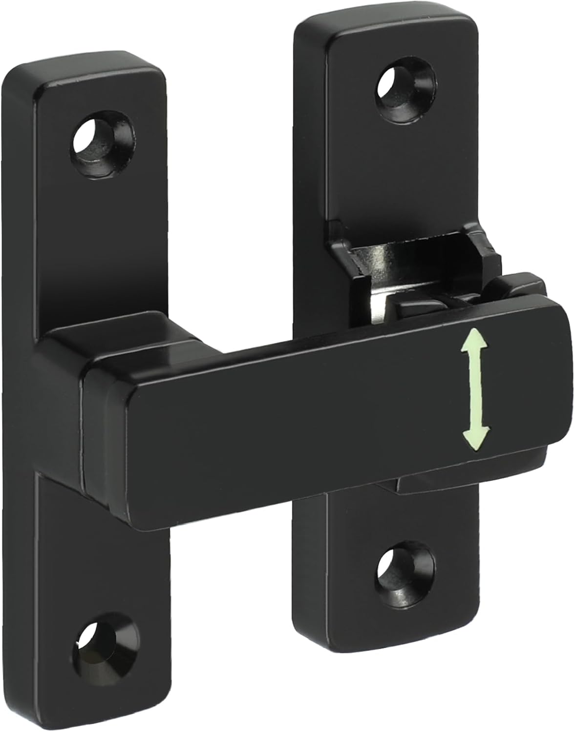 Loquet à bascule à 90/180 degrés, serrure de porte de sécurité robuste ...