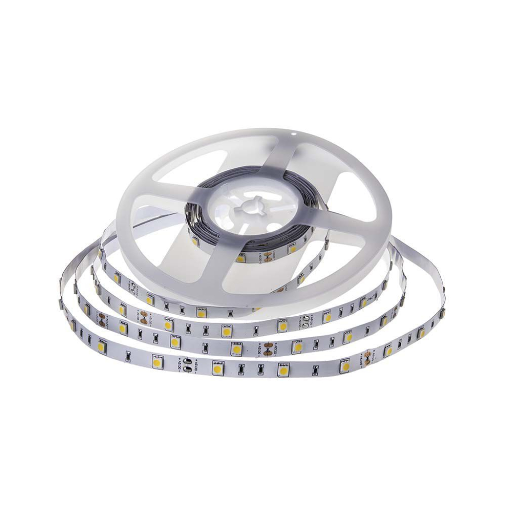 Bande LED SMD5050 6W/m 5m 30 LED/m 12V 3000K IP20 10mm | Leroy Merlin