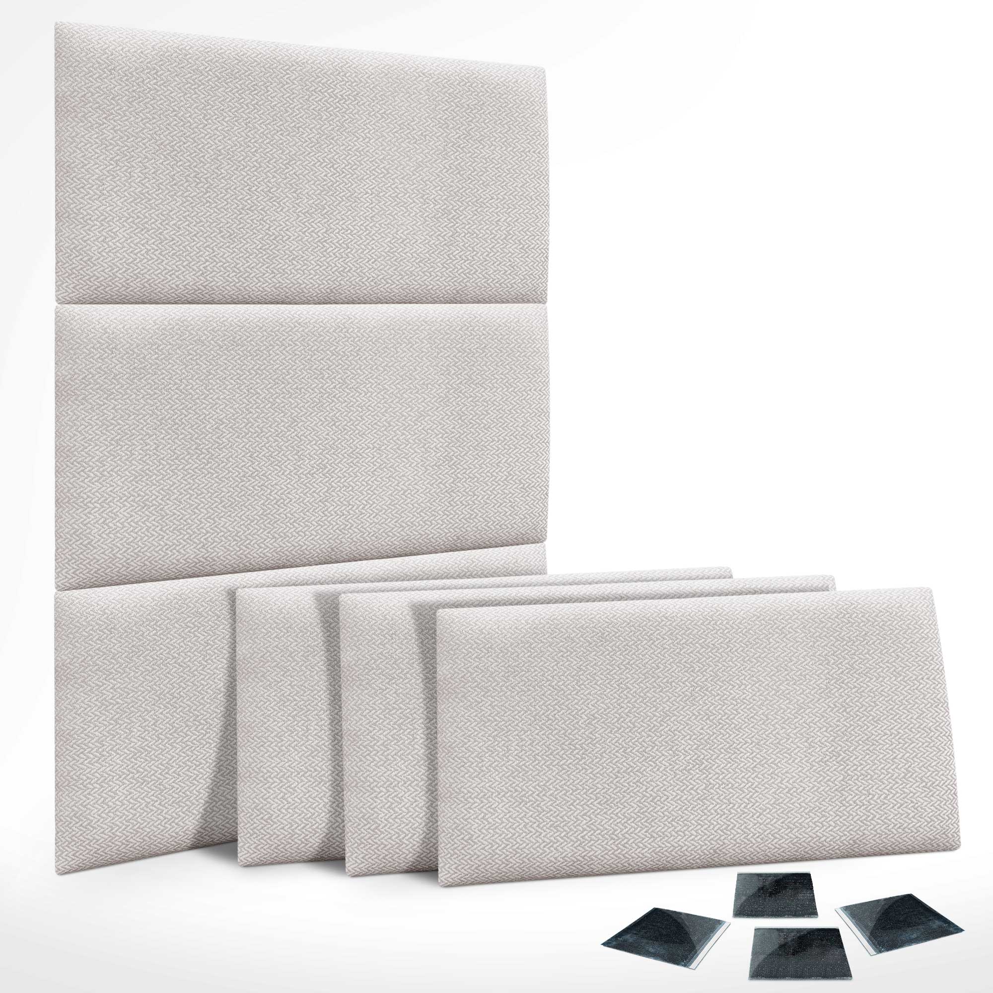 DHOME Juego de 6 Paneles Tapizados Serie Luxury Autoadhesivos para ...