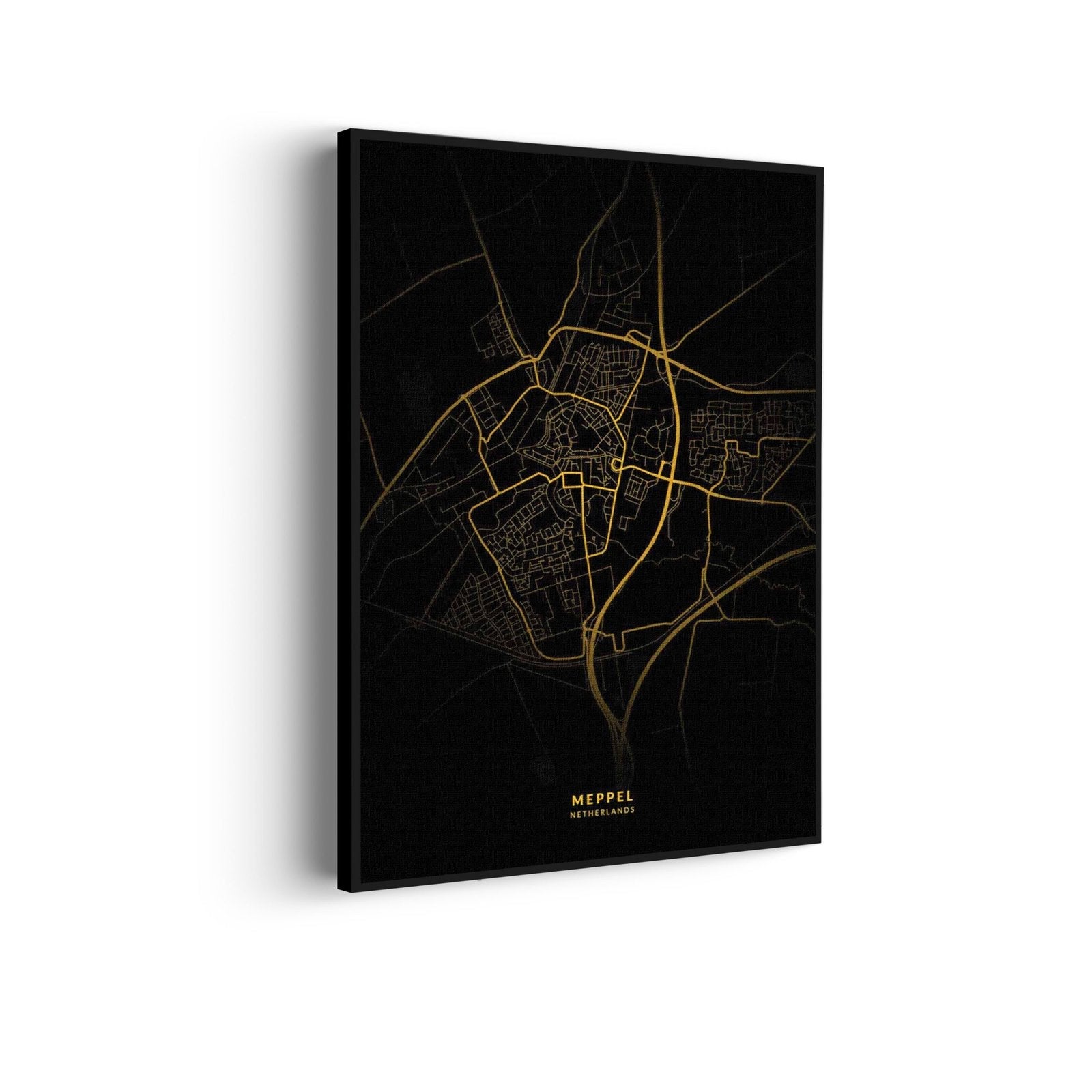 Peinture Acoustique - Map meppel Jaune noir - AW 0.90 - 60X85cm | Leroy ...