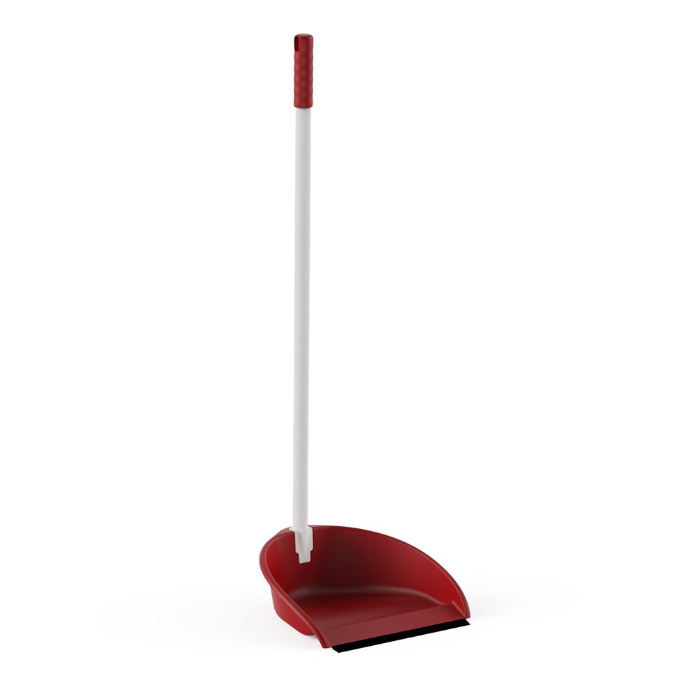 Recogedor Plegable Rojo Bimaterial - Ideal Bricolaje - PLASTIKEN ...