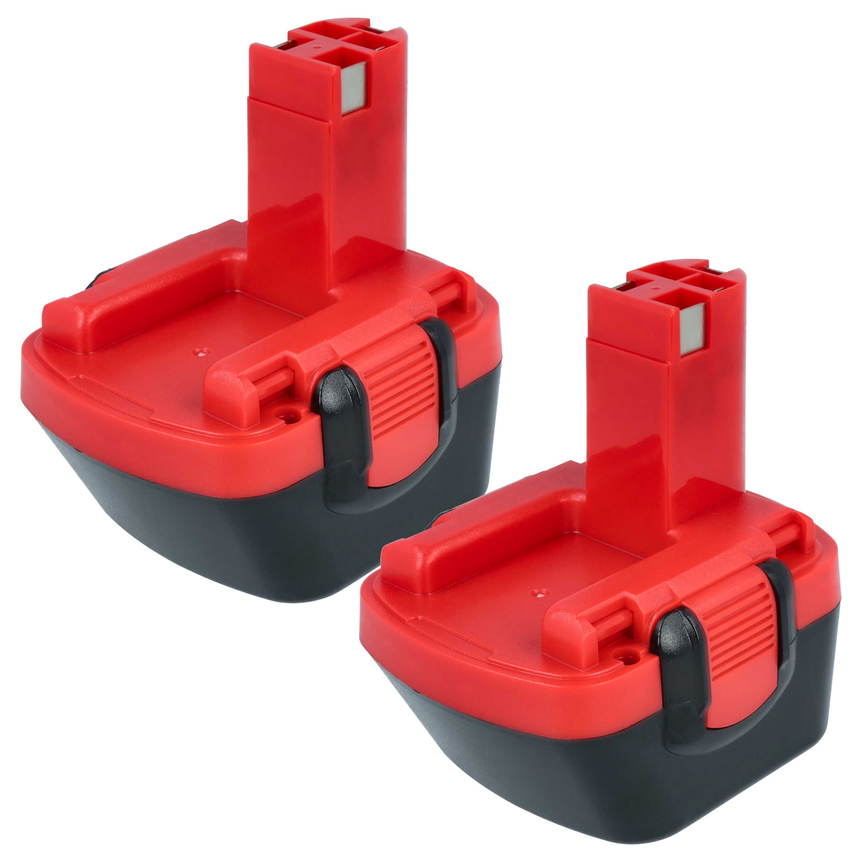 Vhbw 2x Batterie remplacement pour Bosch 2 607 335 395, 2 607 335 374, 2 607 335 375, 2 607 335 ...