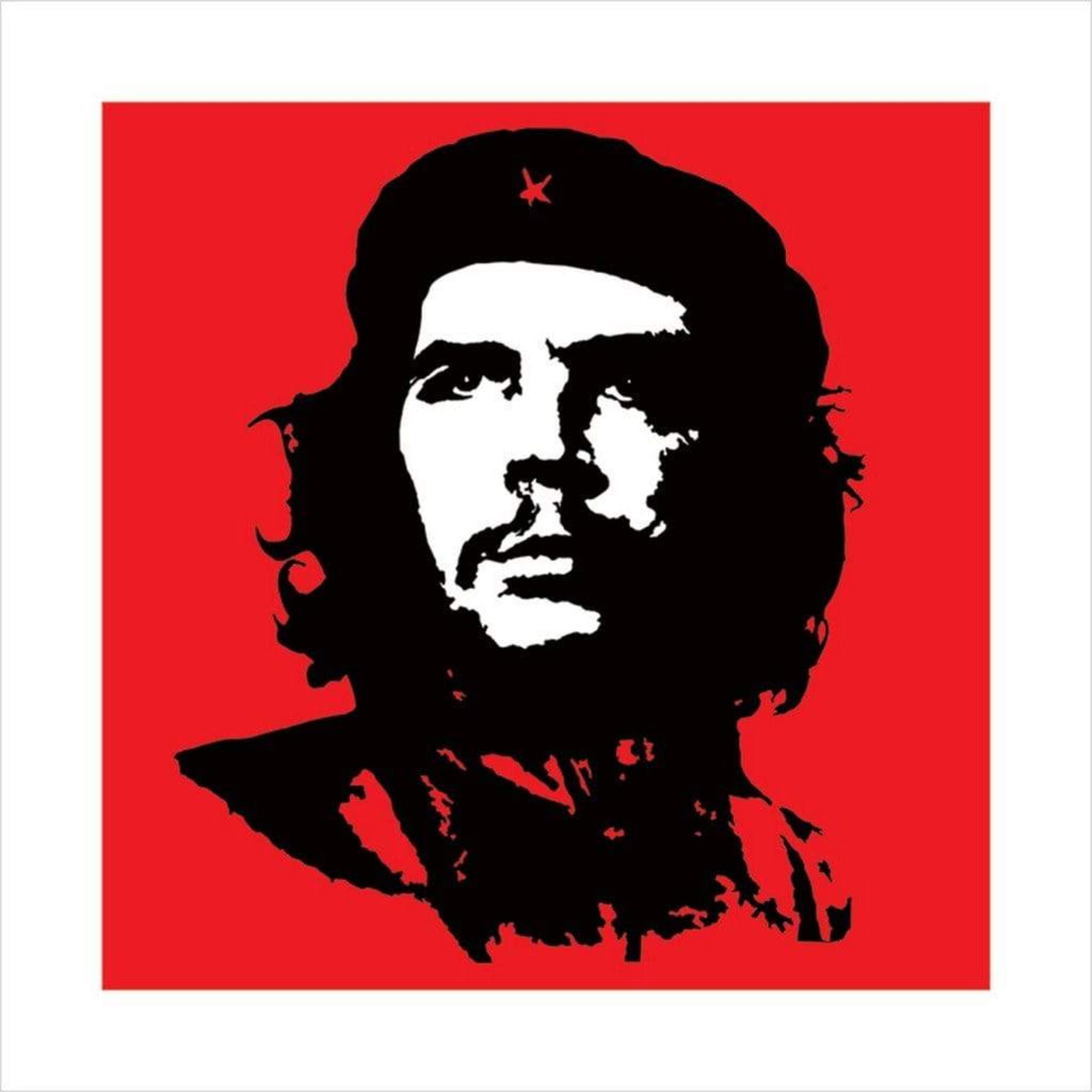 Affiche Art Che Guevara Red 40x40cm | Leroy Merlin