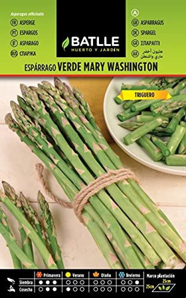 Battle - Semi Ortaggi Asparagi Verdi Mary Washington (120-180 Semi ...