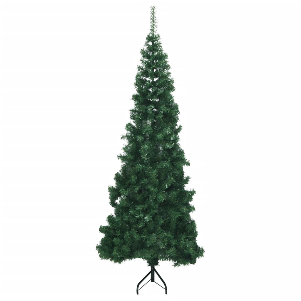 Sapin de Noël | Arbre de Noël artificiel d'angle Vert 240 cm PVC CFW931451 | Leroy Merlin