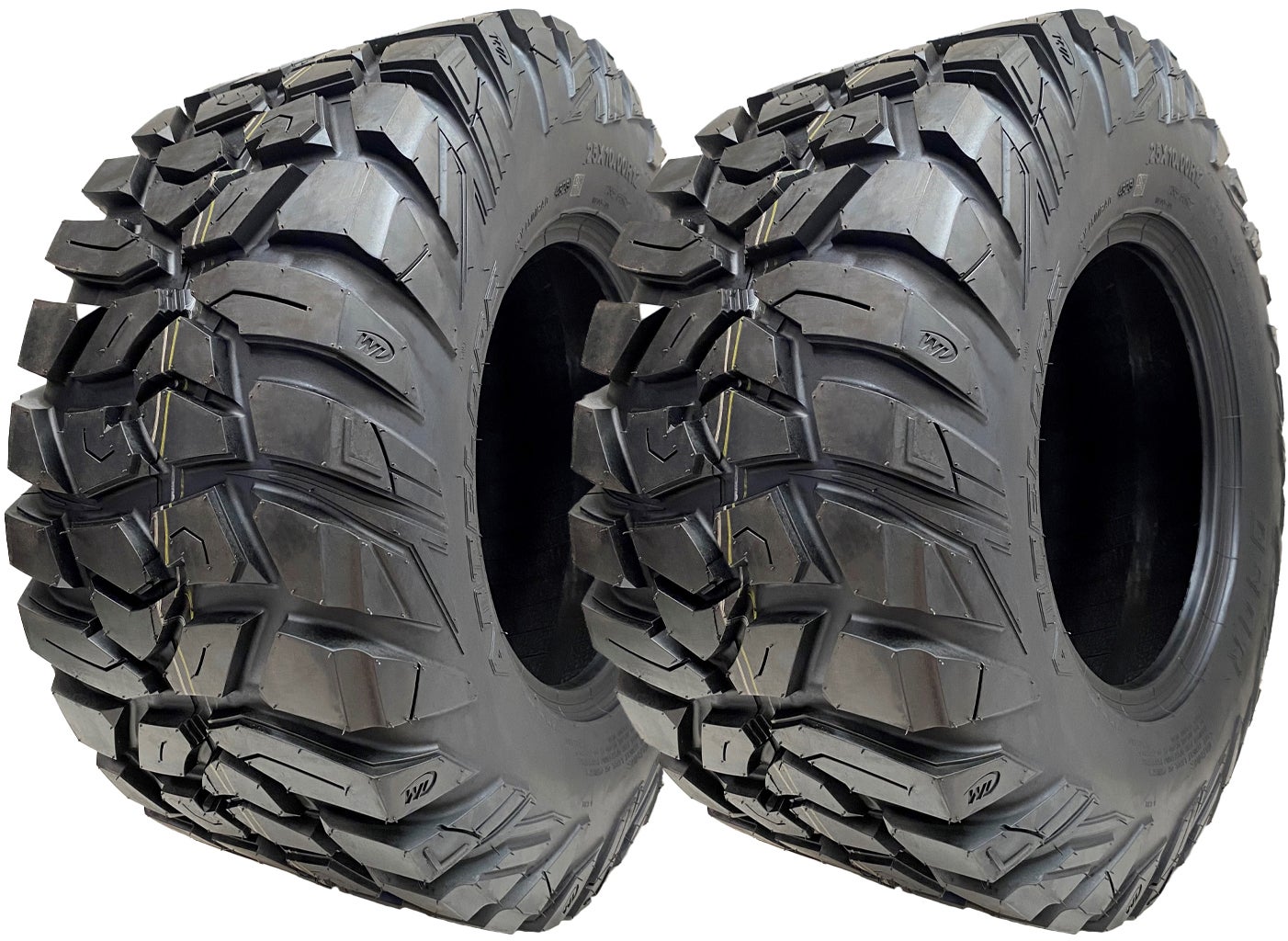 25x10.00-12 ATV 255/65R12 Tyre 8ply WL03 OBOR Antelope 73N Road Legal ...