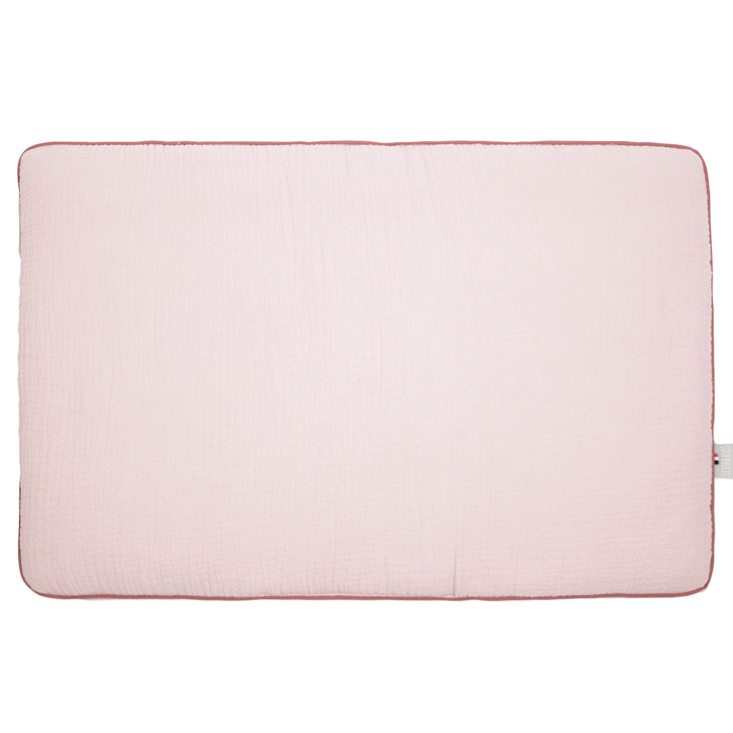 Oreiller plat en gaze de coton, Jeanne 60 x 40 cm | Leroy Merlin