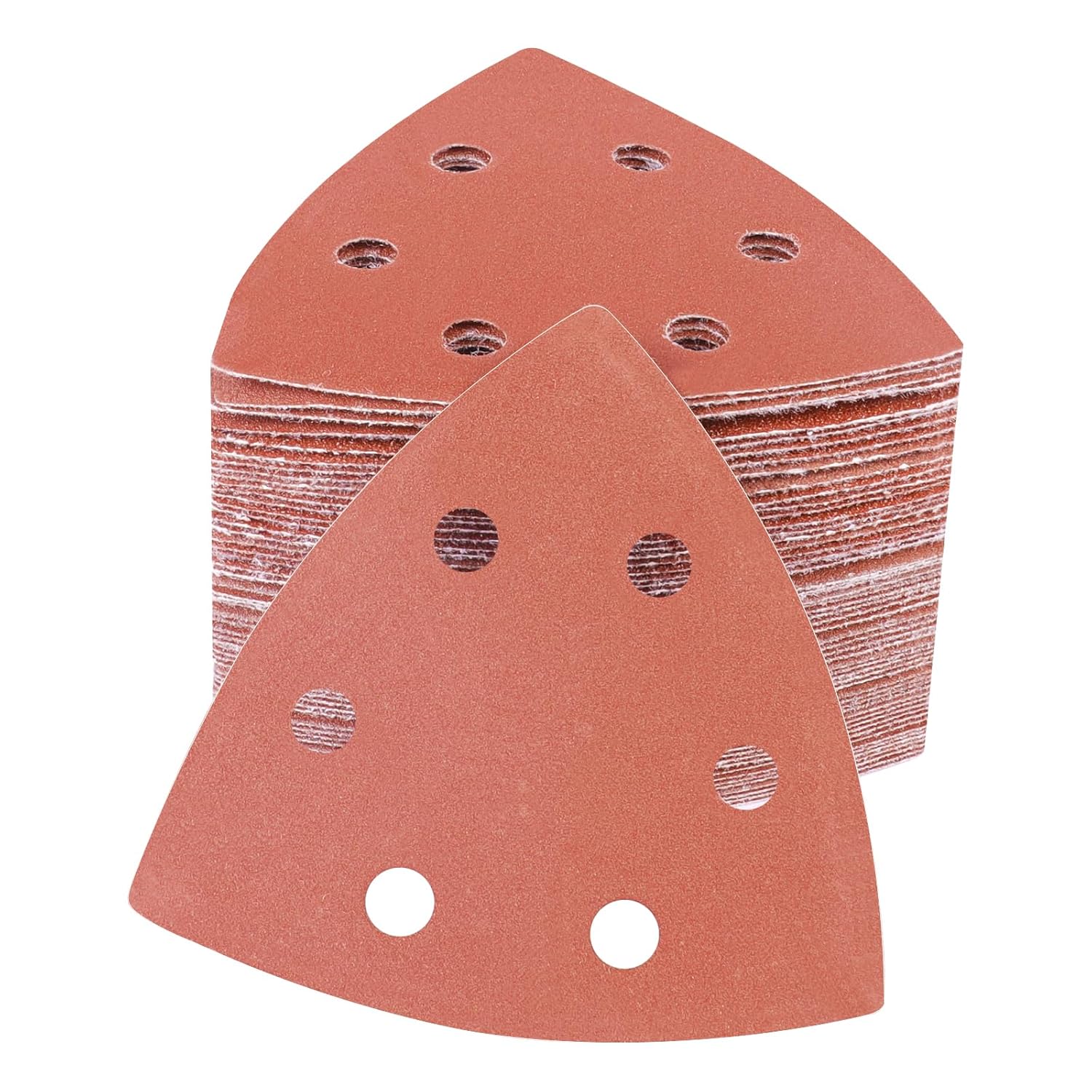 100 Pièces Papier Abrasif Delta-Triangle 93x93mm 320 Grain Disques ...