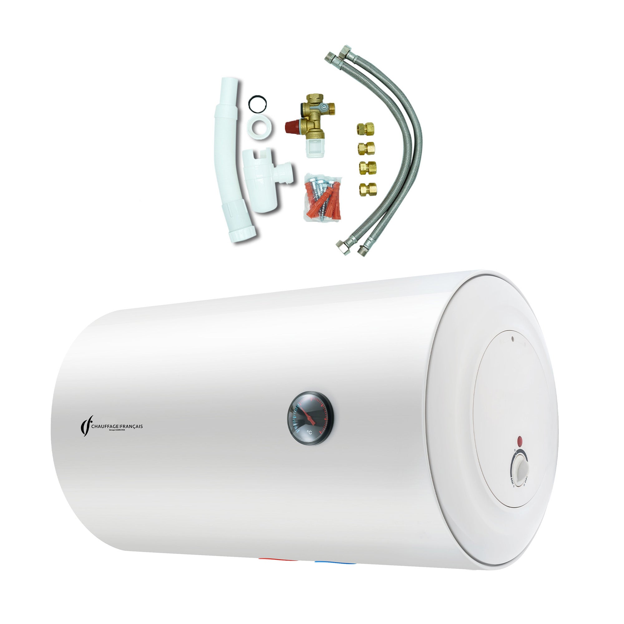 Chauffe Eau Electrique Mural Blindé Horizontal Bypso Sannover 150 ...