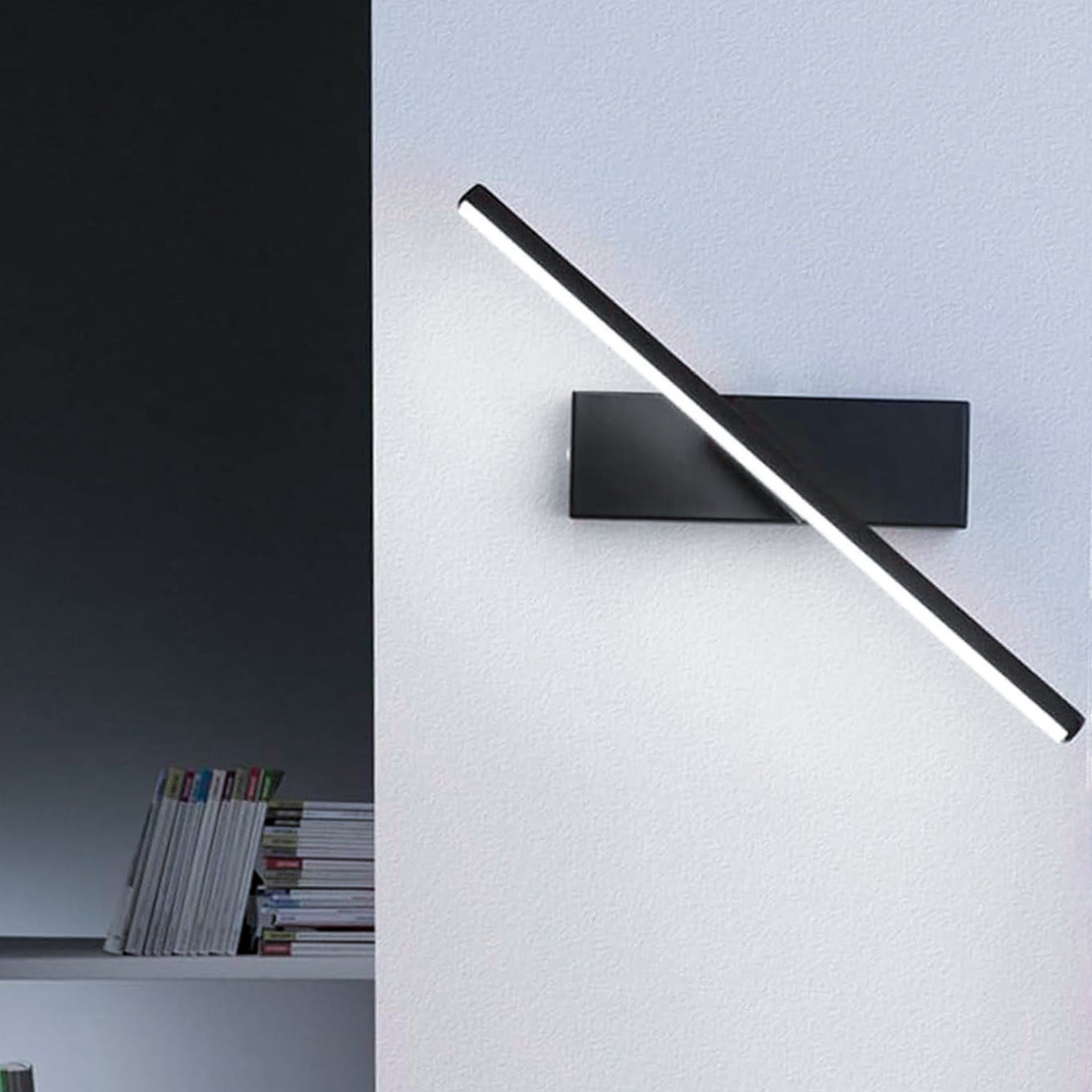 Applique murale LED 30 cm, applique de salle de bain, éclairage de ...